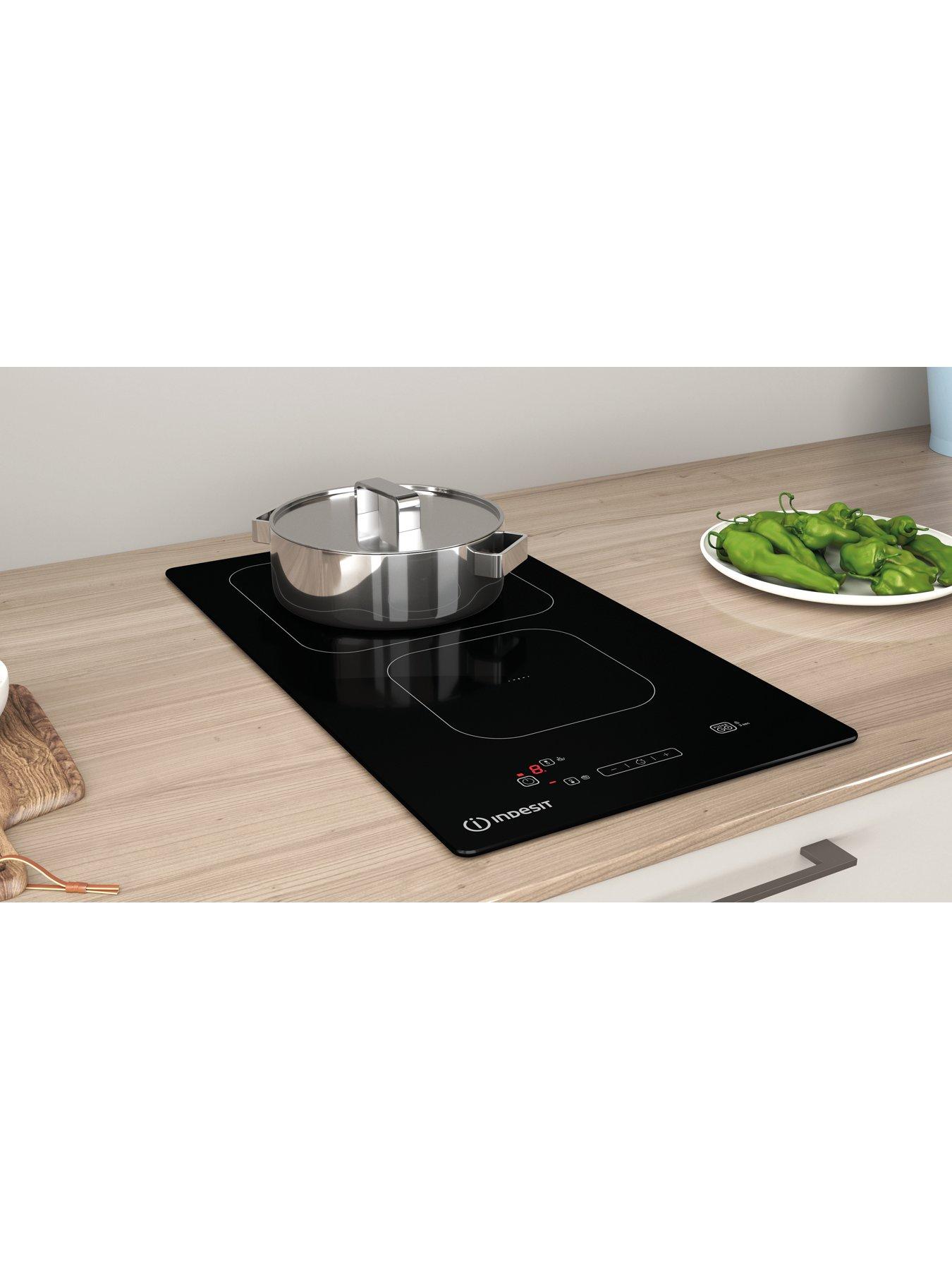 Indesit Push&Go IS19Q30NE 30cm Domino Induction Hob - Black | Very