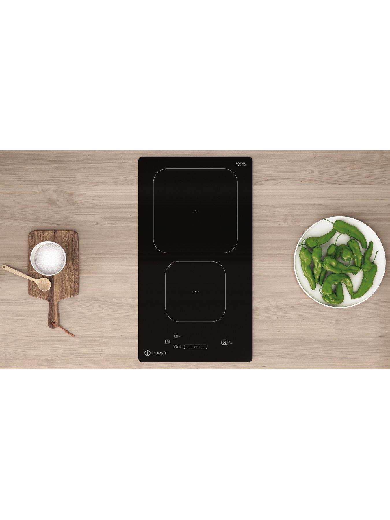 Indesit Push&Go IS19Q30NE 30cm Domino Induction Hob - Black | Very