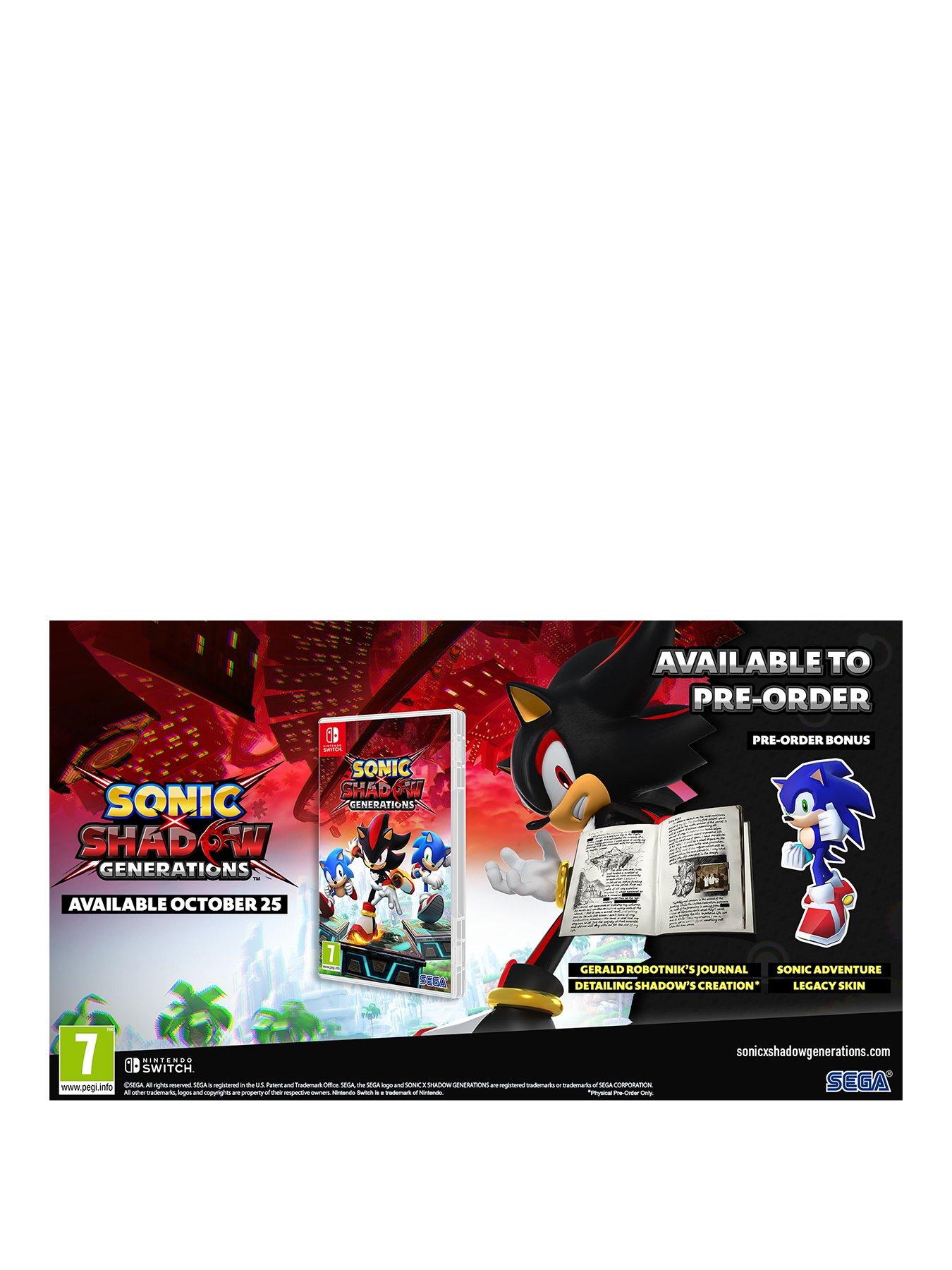 Nintendo Switch Sonic x Shadow Generations | Very