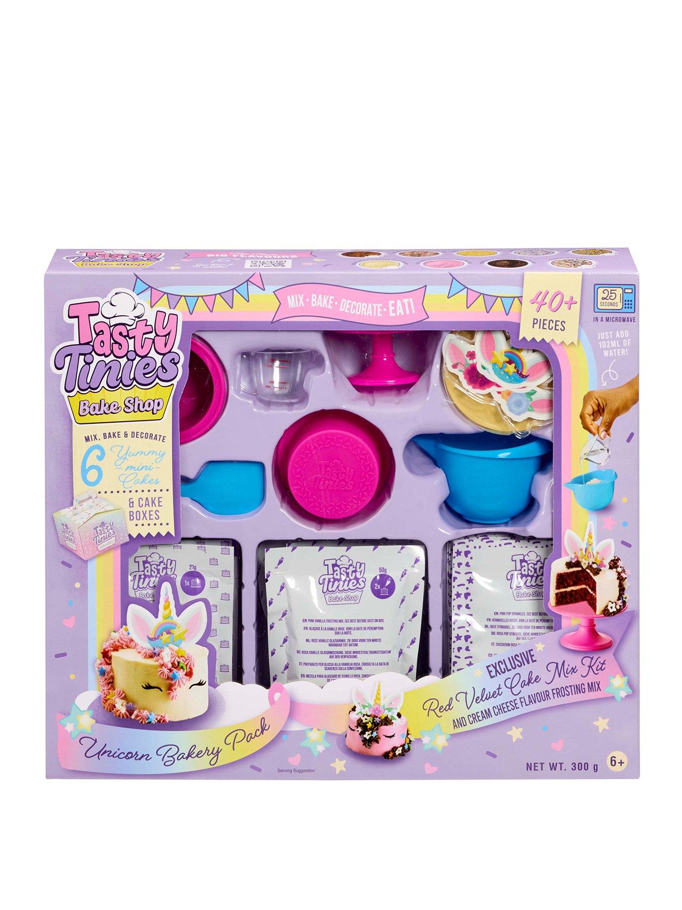 Tasty Tinies Unicorn Bakery Pack - Bake Shop Kit | Very