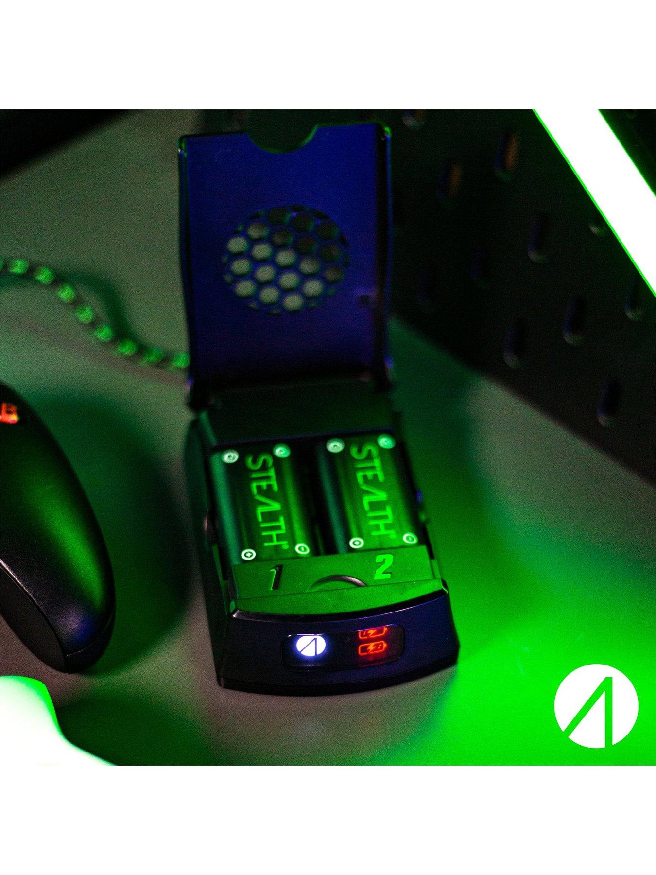 Stealth SX-C10 X Twin Rechargeable Battery Packs for XBOX - Black | Very
