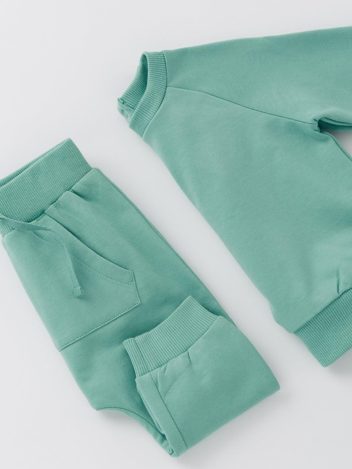 Everyday Baby Cotton Rich Green Jog Set | Very
