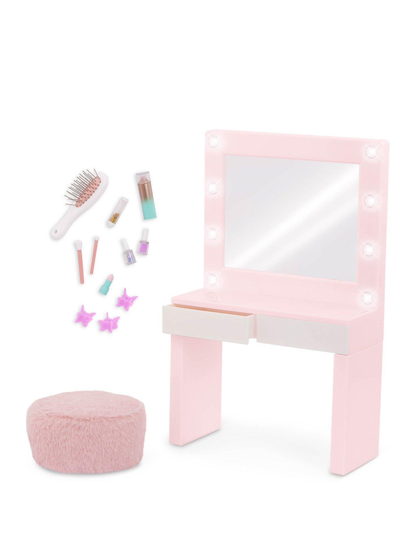 Our Generation Glam & Glow | 46 cm Doll Vanity Table | Very