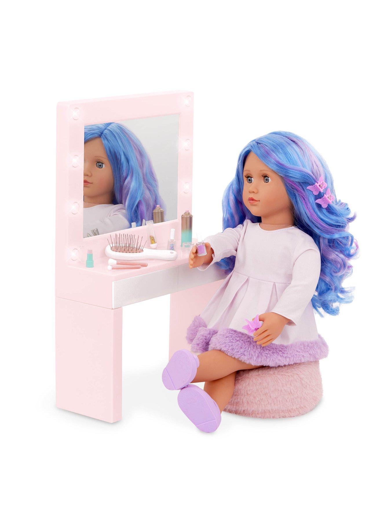 Our Generation Glam & Glow | 46 cm Doll Vanity Table | Very