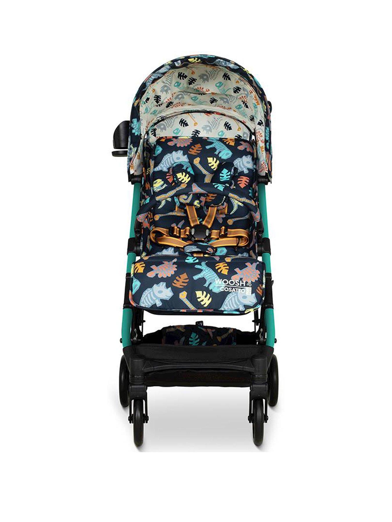 Cosatto Woosh 4 Compact Fold Stroller - Diggin Dinos | Very