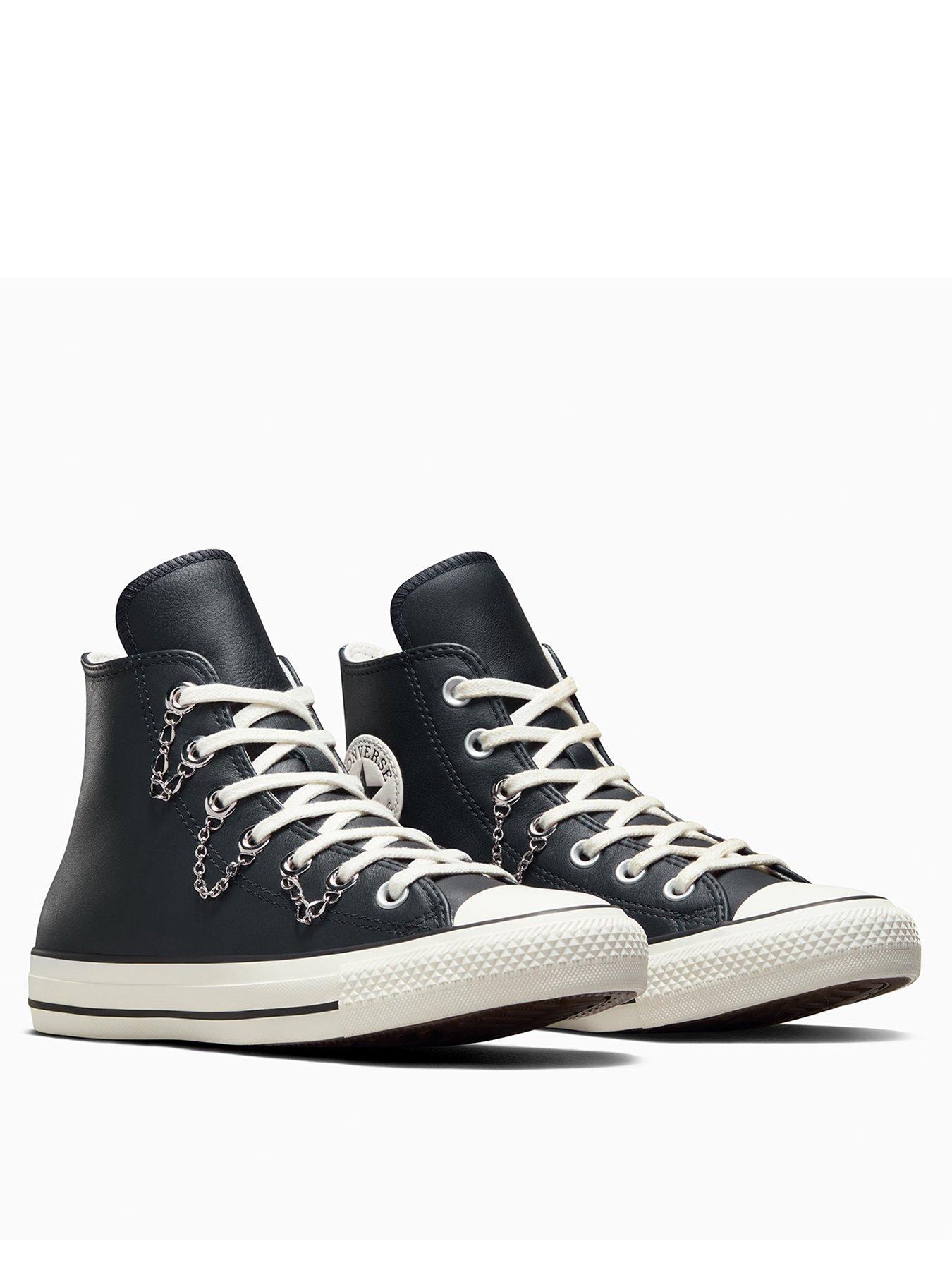 Converse Womens Premium Party Chuck Taylor High Top - Beige | Very