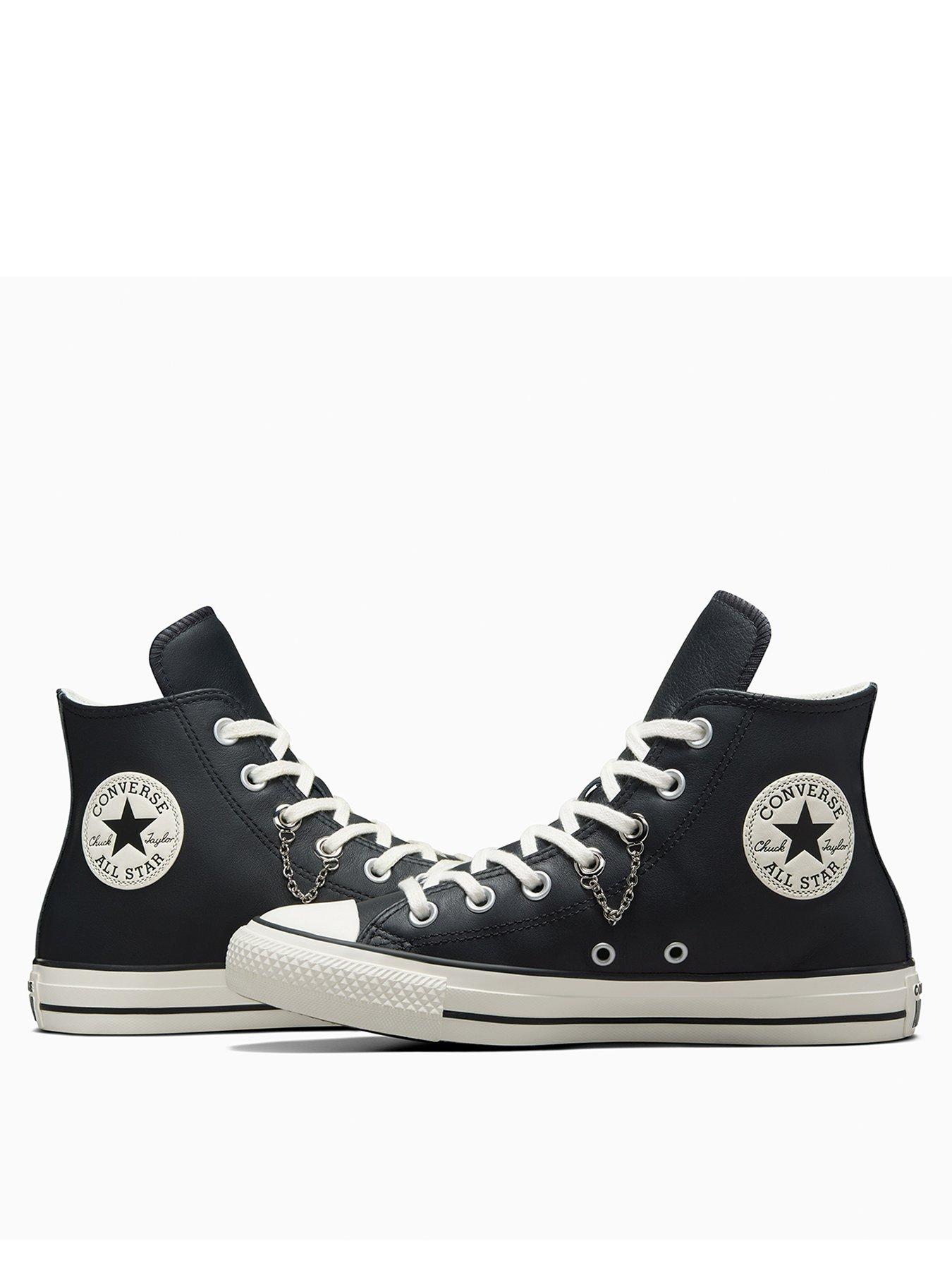 Converse Womens Premium Party Chuck Taylor High Top - Beige | Very