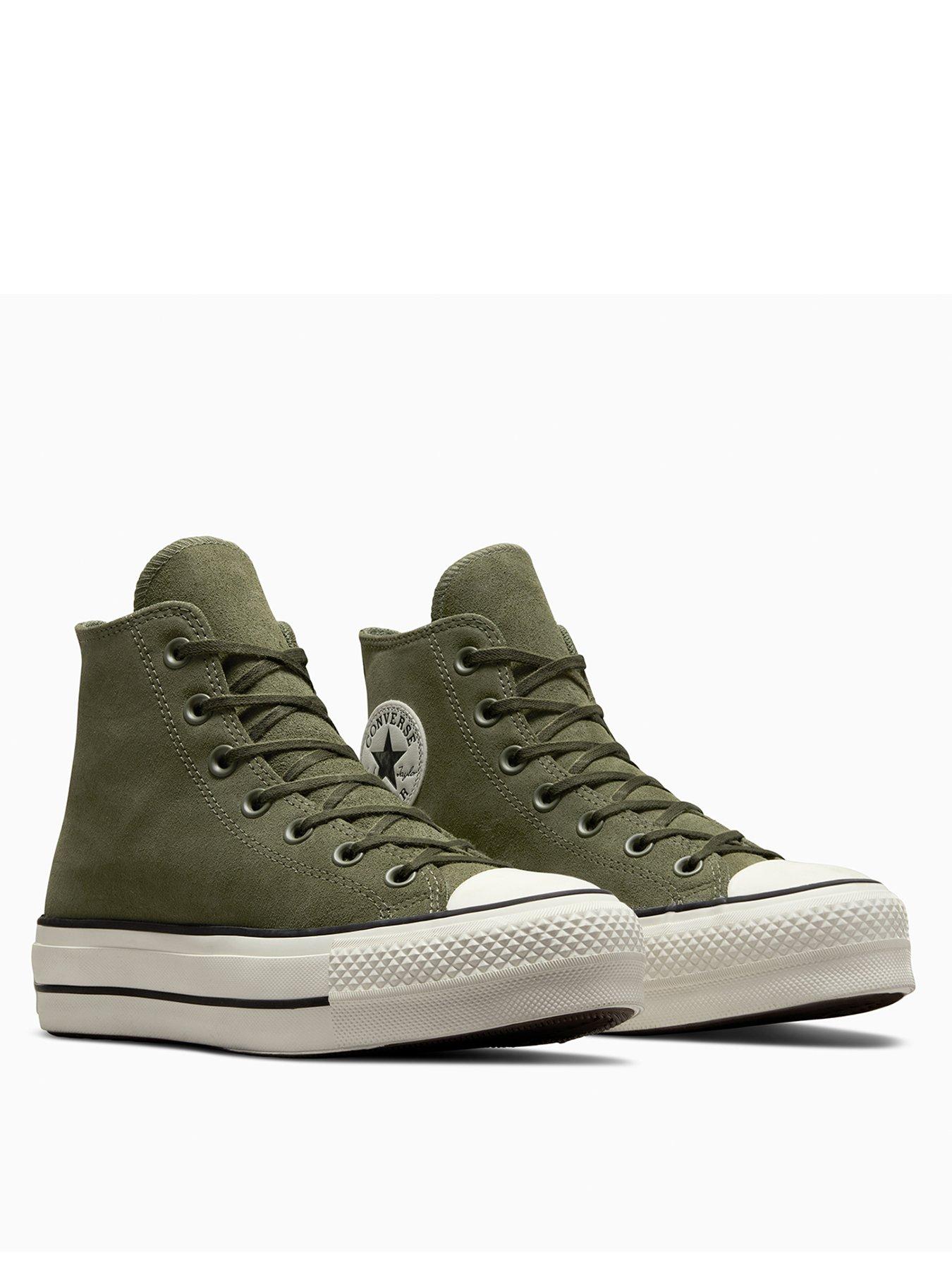 Converse Womens Crafted Color Chuck Taylor All Star Lift Trainers ...