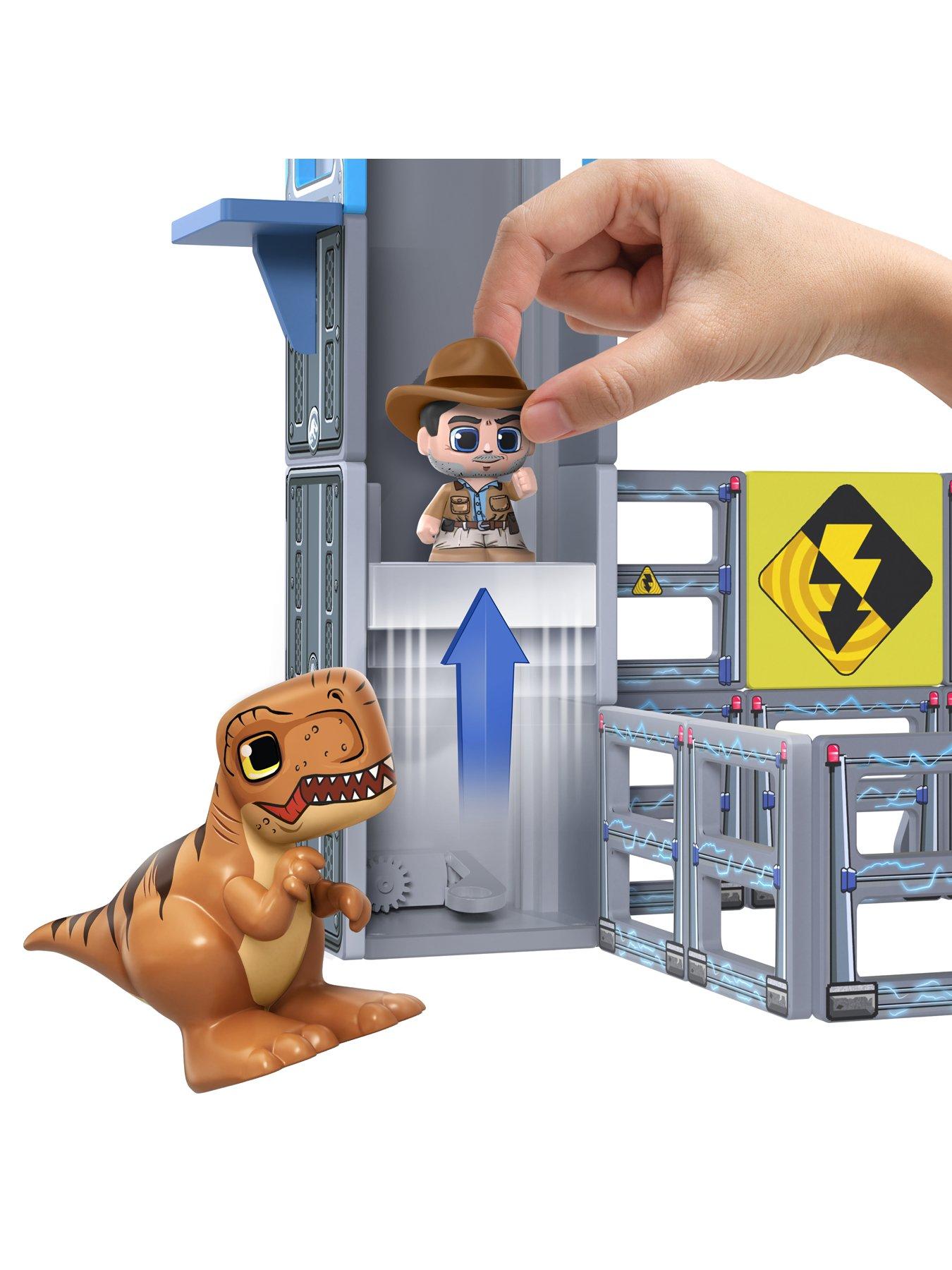 Tile Town Jurassic World Dino Escape Magnetic Tiles Playset | Very