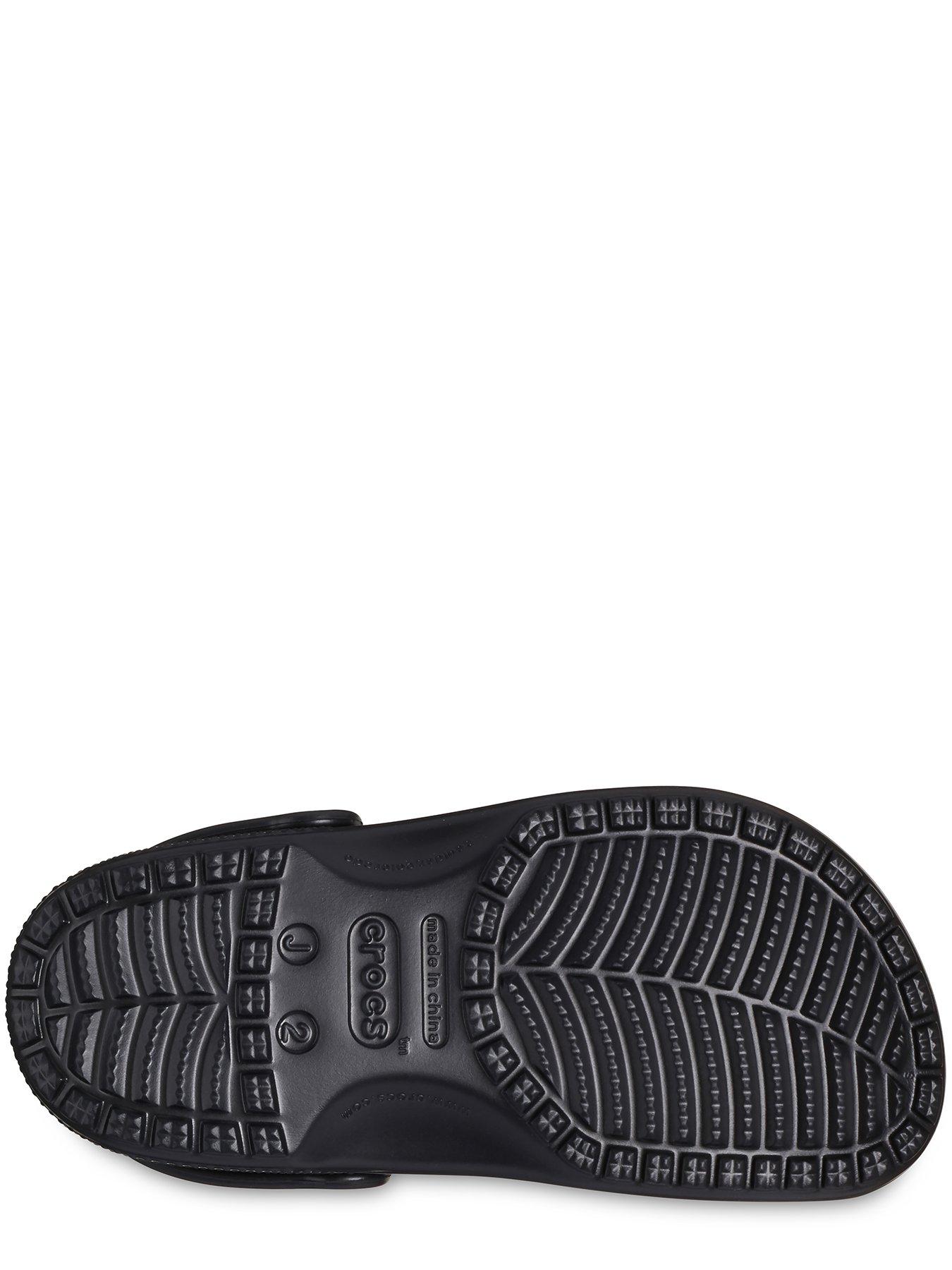Crocs Kids Classic Glow Cat Clogs - Black | Very