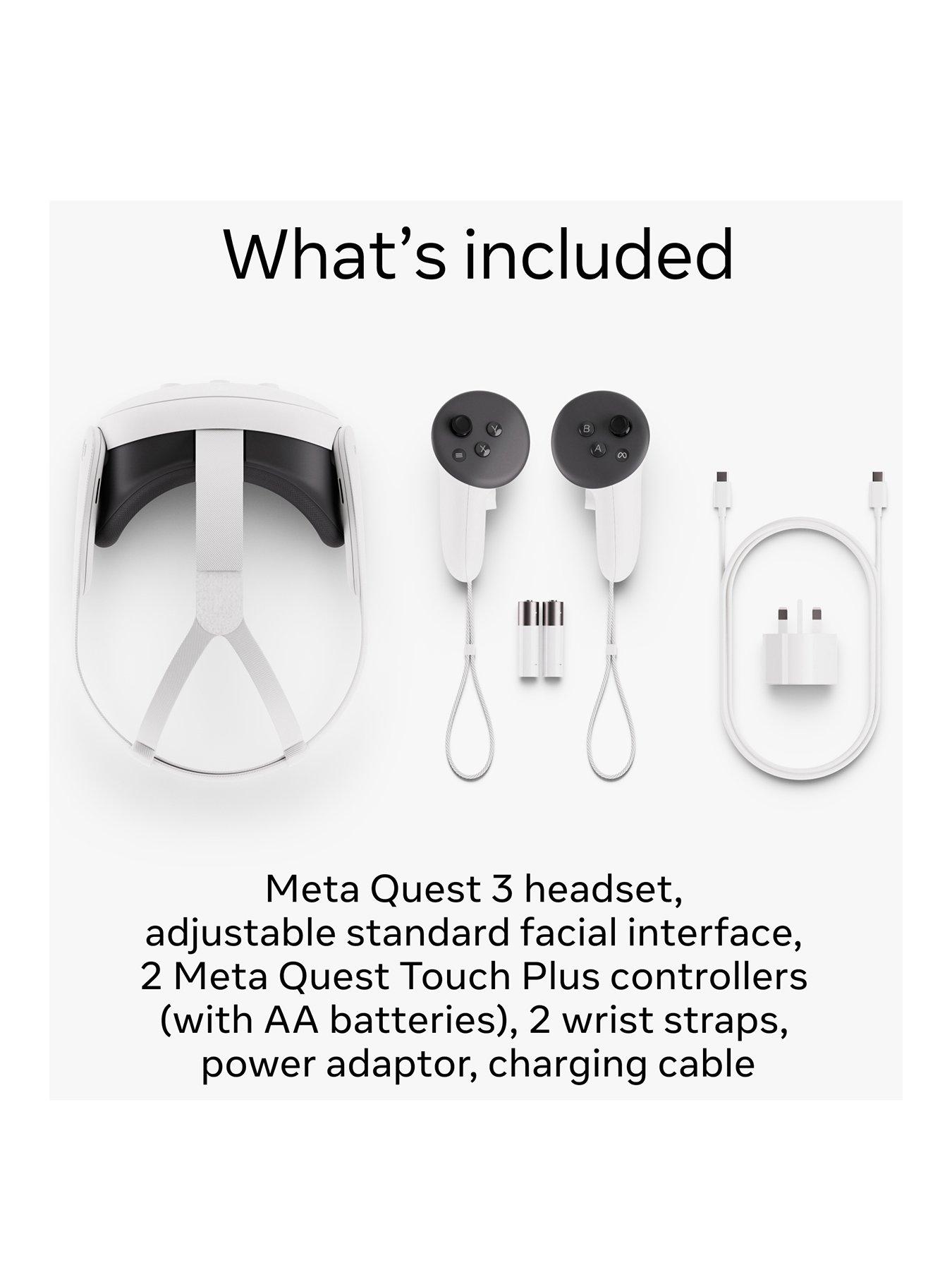 Meta Quest 3 512GB, Refurbished All-in-One VR Headset | Very