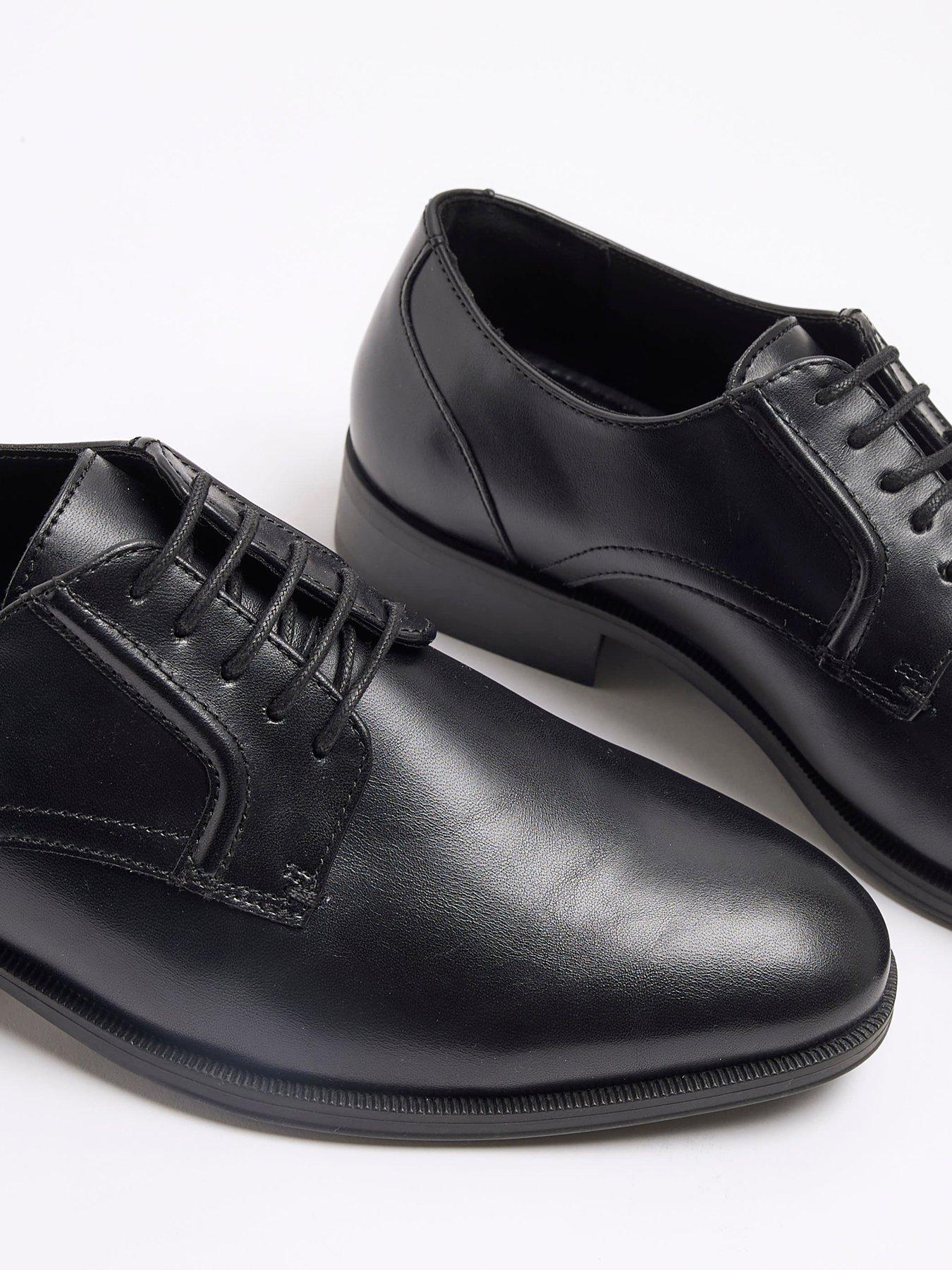 River Island Formal Point Derby Shoe - Black | Very