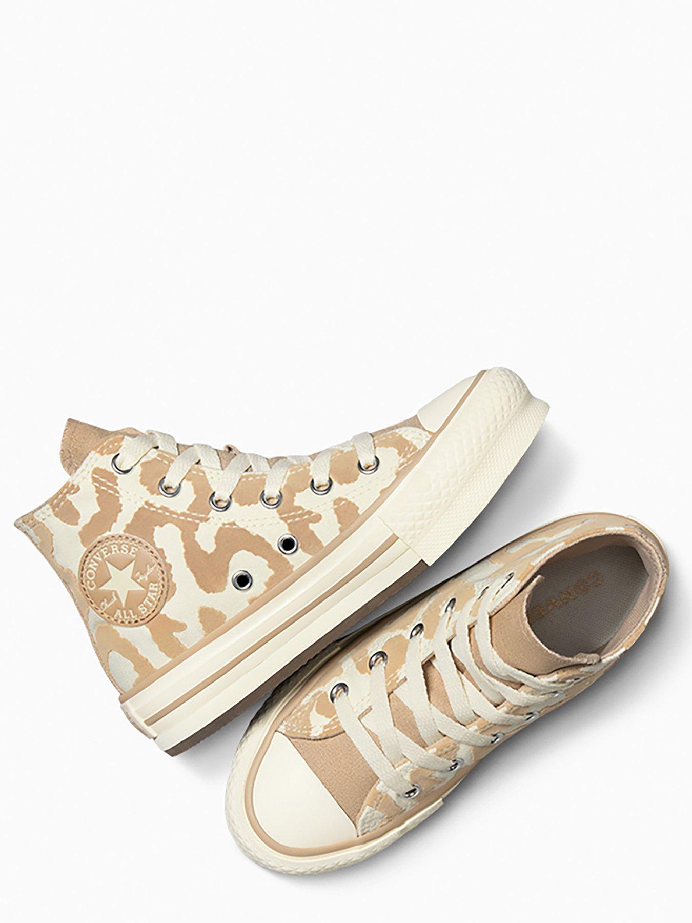 Converse Kids Lavish Leopard Chuck Taylor All Star Eva Hi Top Lift ...