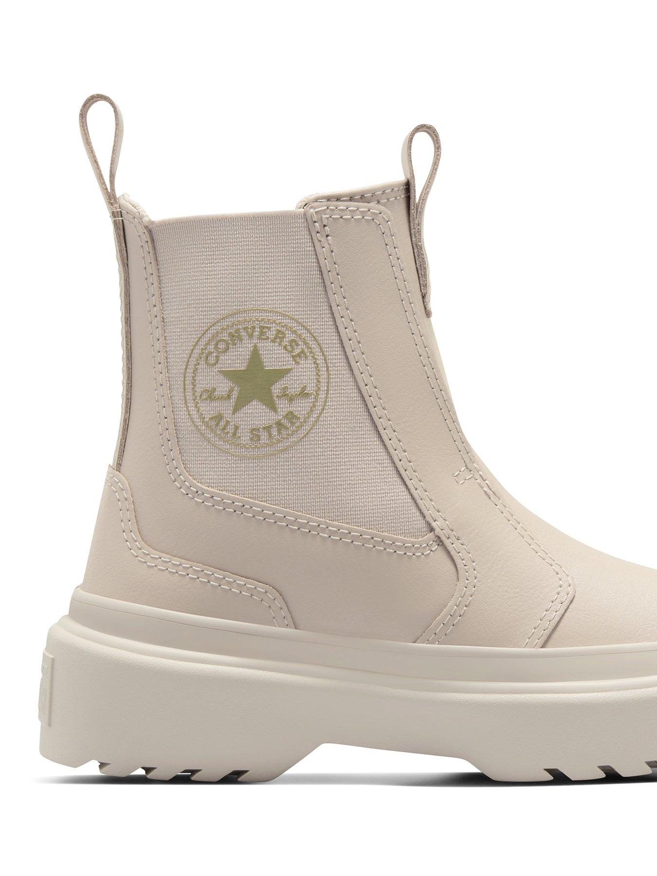 Converse Kids Girls Chelsea Boot - Beige | Very