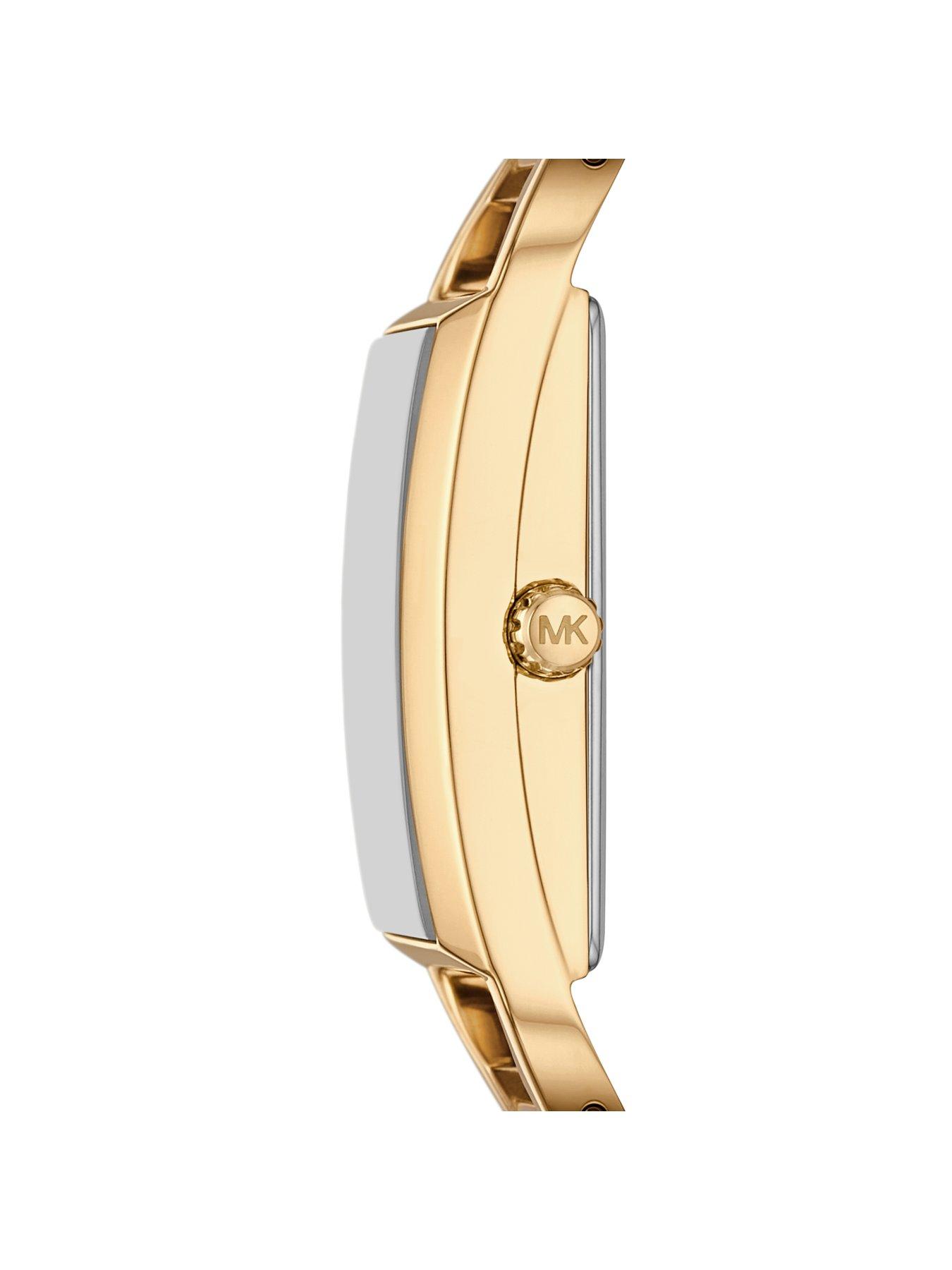 Michael Kors MK Empire Three-Hand Gold-Tone Stainless Steel Watch | Very