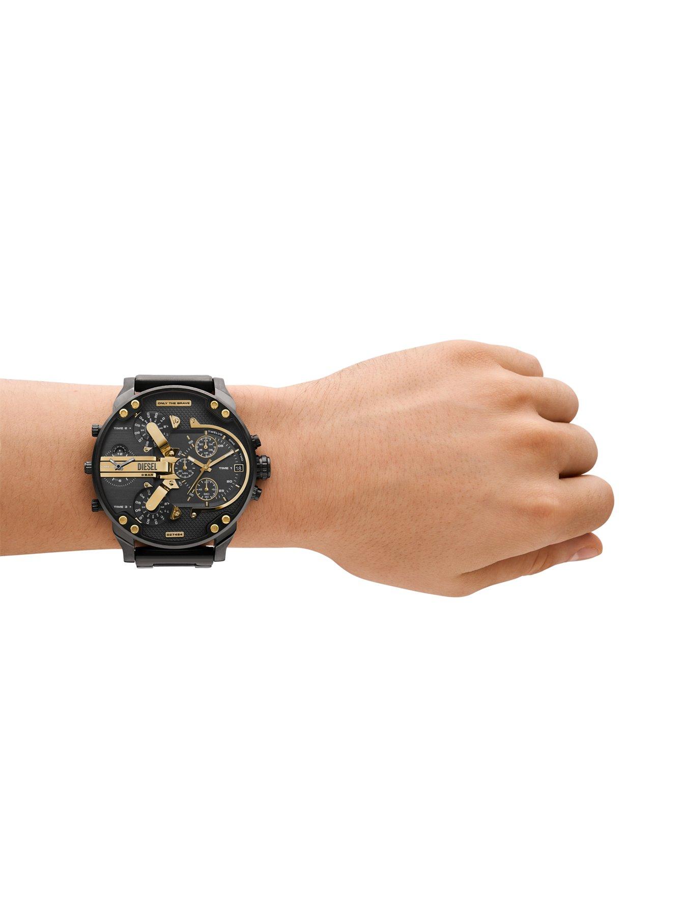 Diesel Men's Mr. Daddy Chronograph, Gunmetal Stainless Steel Watch | Very