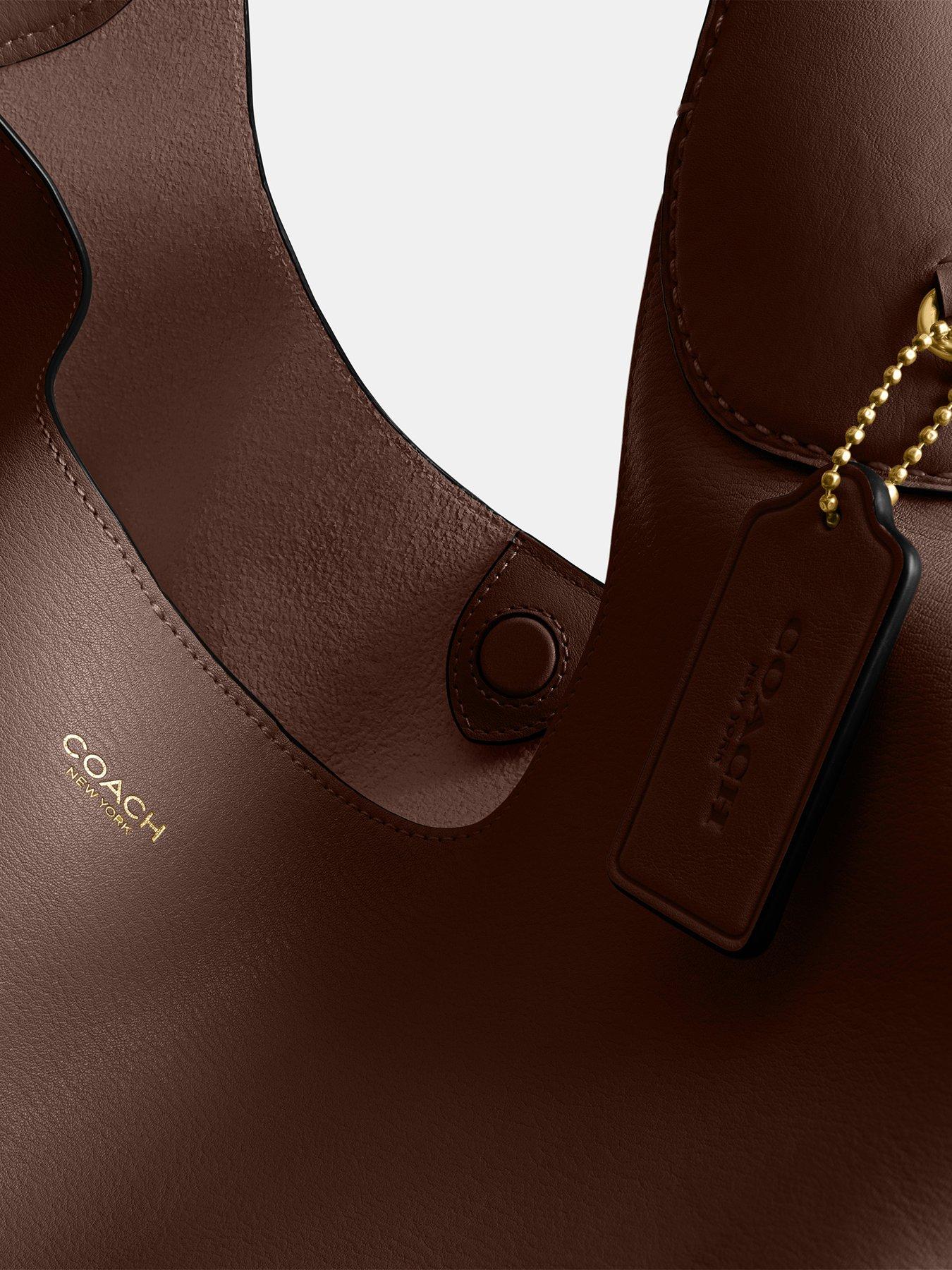 COACH Brooklyn 39 Shoulder Bag - Dark Brown | Very