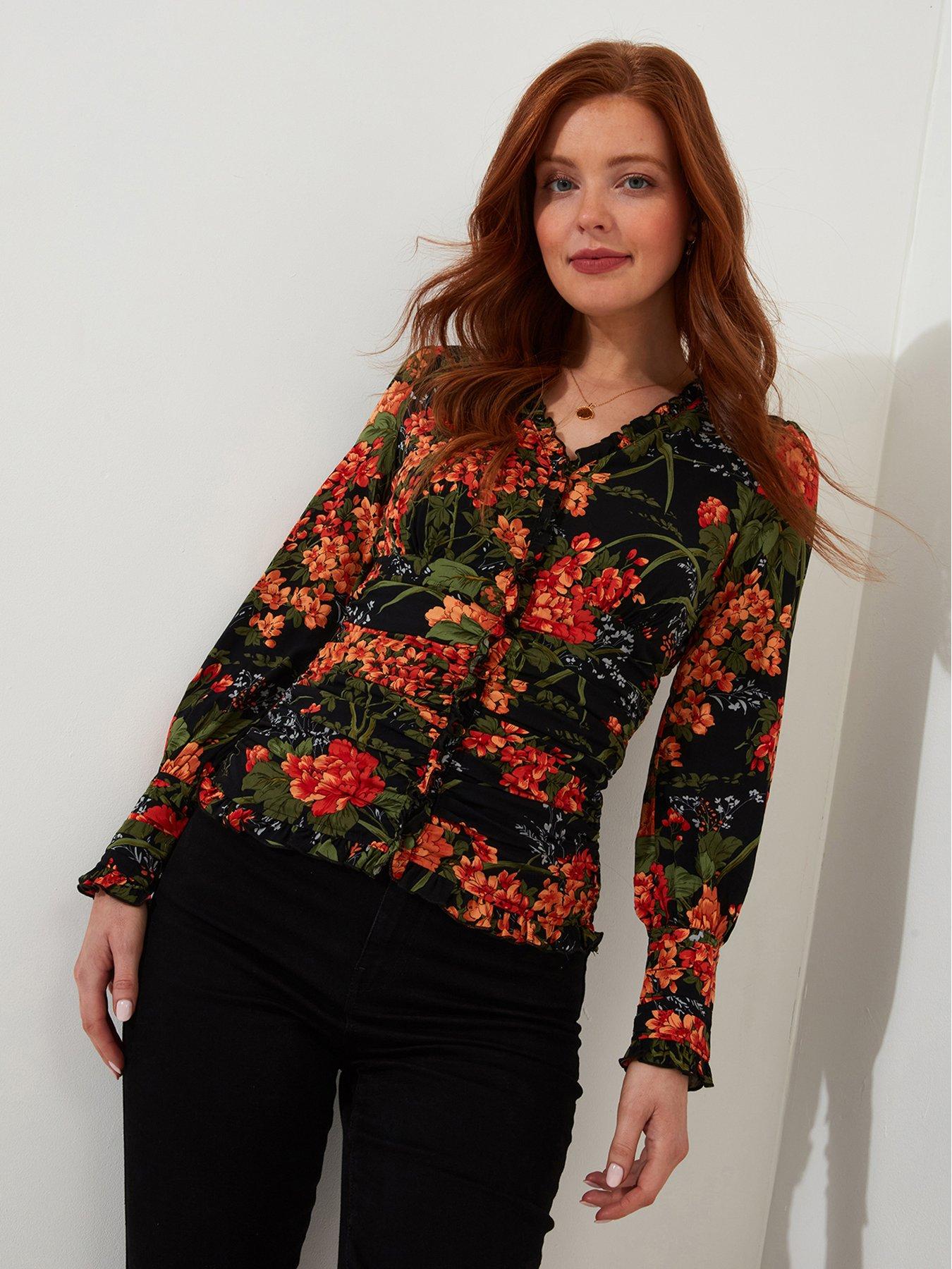 Joe Browns Printed Blouse - Black | Very