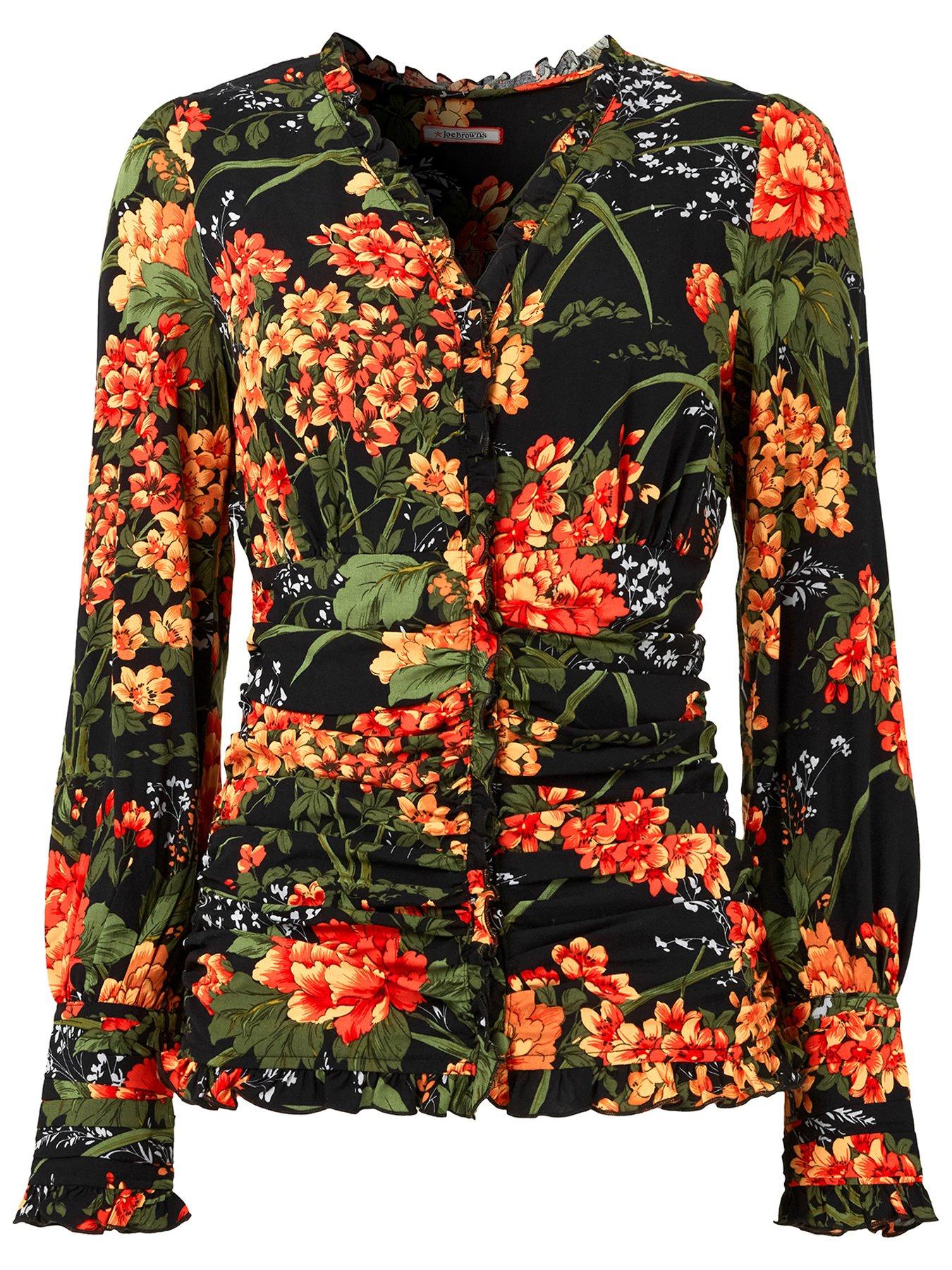 Joe Browns Printed Blouse - Black | Very