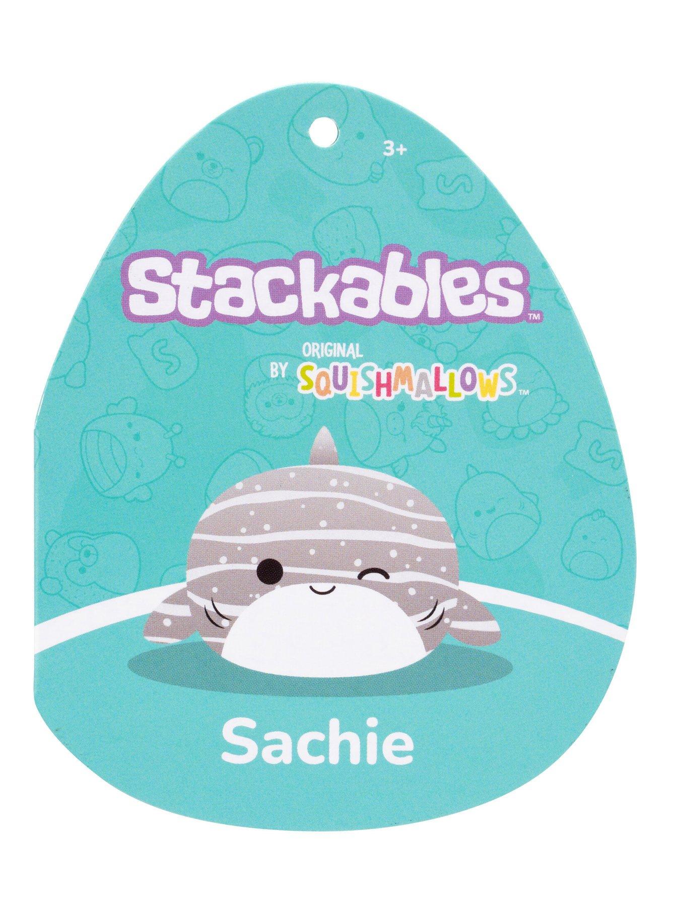 Squish Mellows Squishmallow 12 Inch Stackable Whale Shark Squishmallow Mini