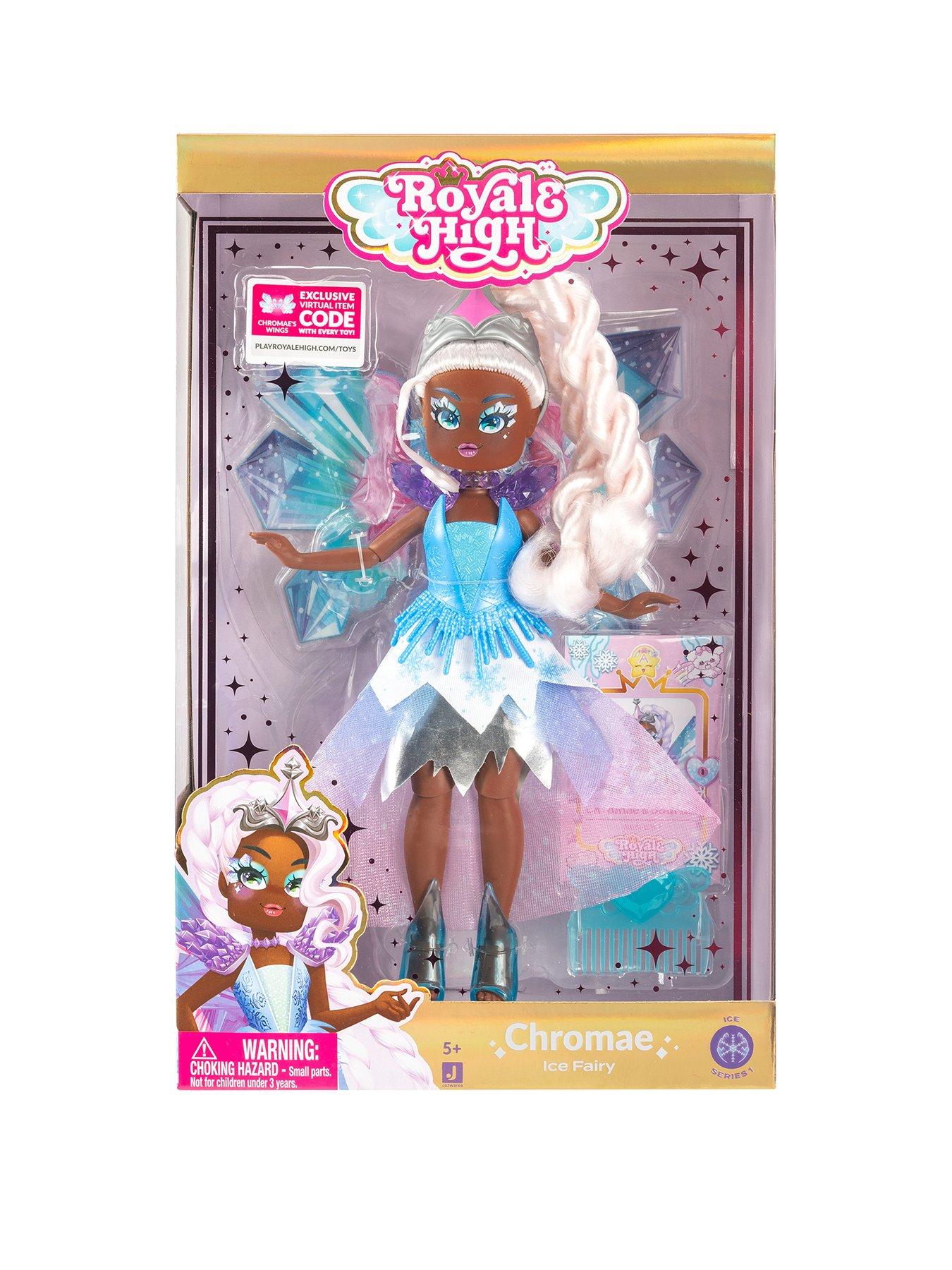 Royale High 9" Chromae the Ice Fairy Fashion Doll - Fairy Journal, Comb ...