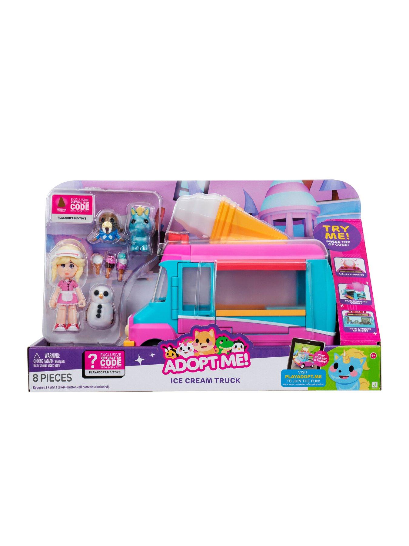Adopt Me Adopt Me! Ice Cream Truck - Transforming Vehicle with Lights ...