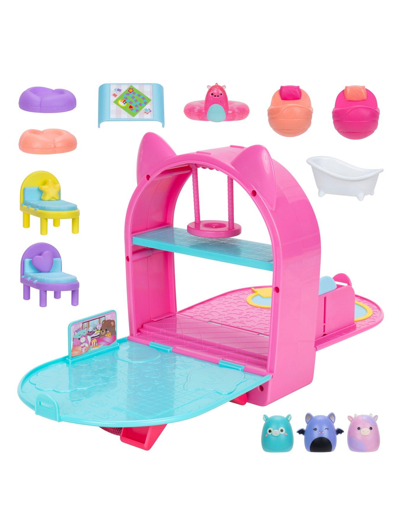 Squish-a-longs by Original Squishmallows Party Pack On-the-Go Playset ...