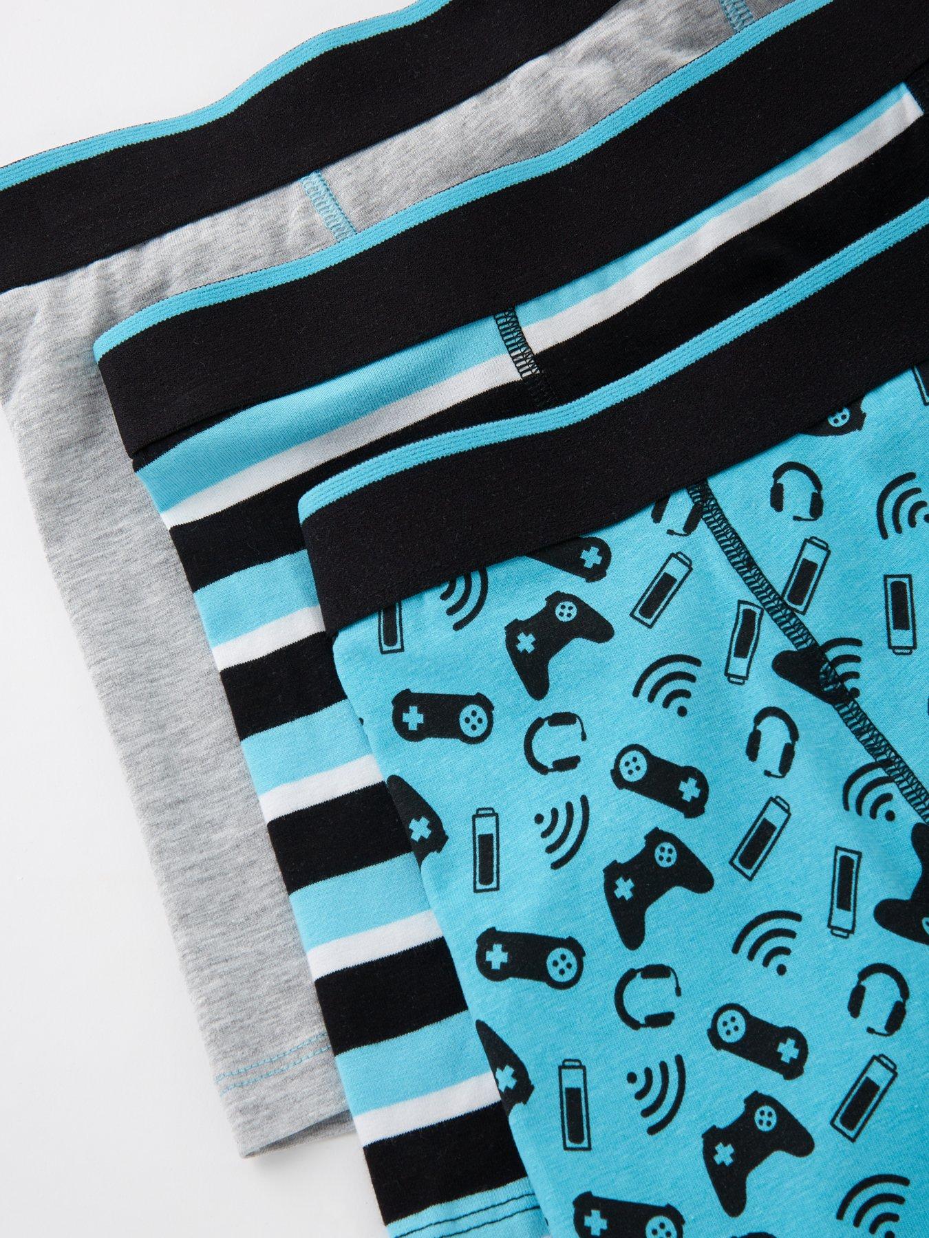 V by Very Boys 7 Pack Gaming Trunks - Multi | Very