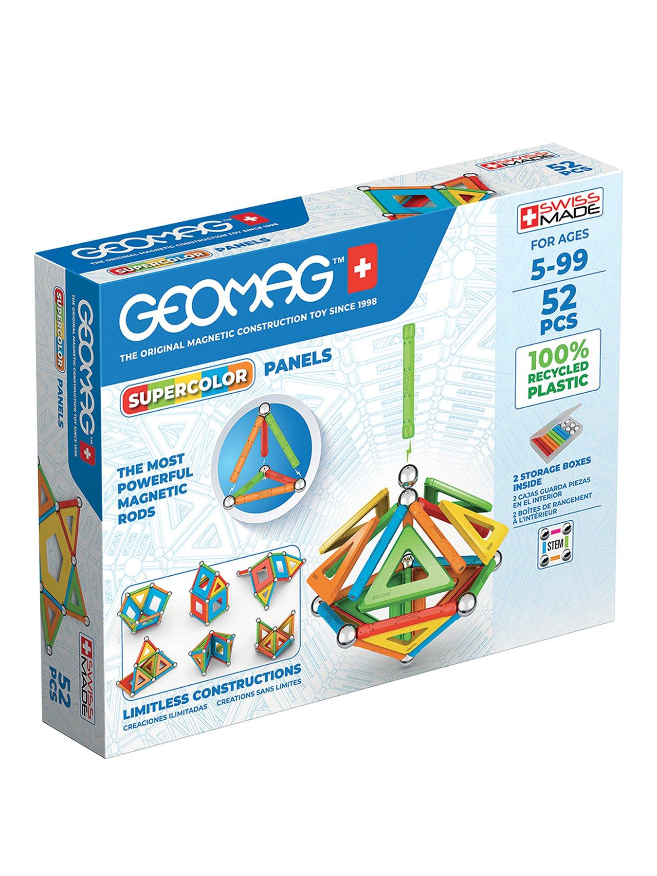 Geomag Magnetic Supercolor Panel - 52 Pieces | Very