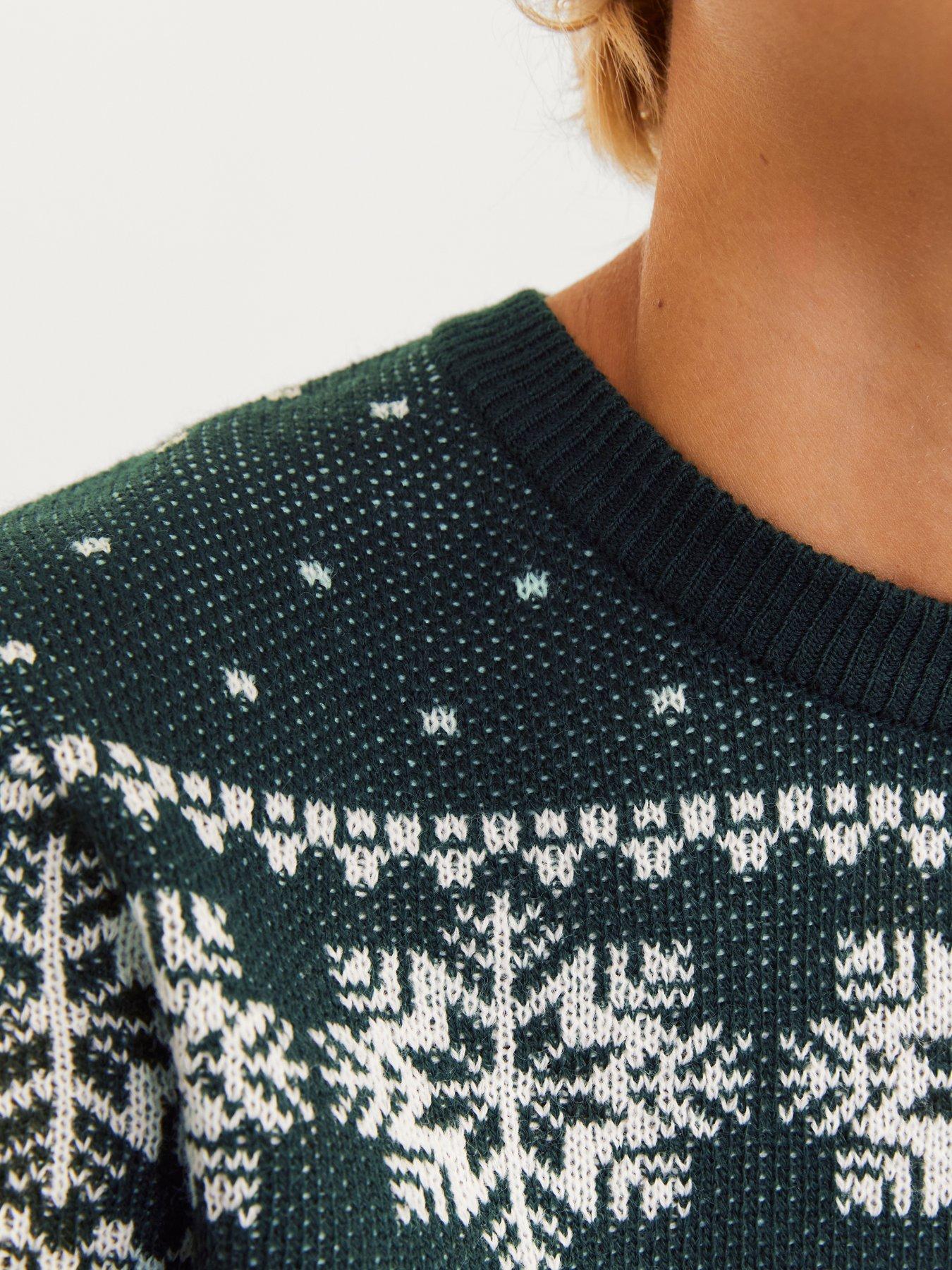 Jack & Jones Junior Boys Christmas Gabriel Knit Crew Neck Jumper ...