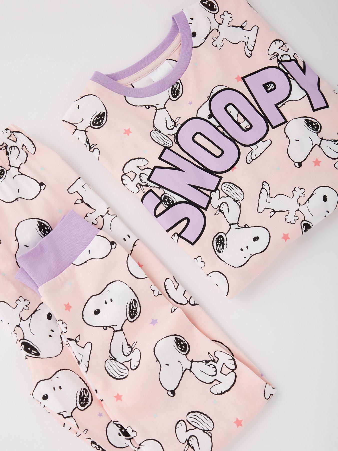 Snoopy Short Sleeve Pyjamas - Multi | Very