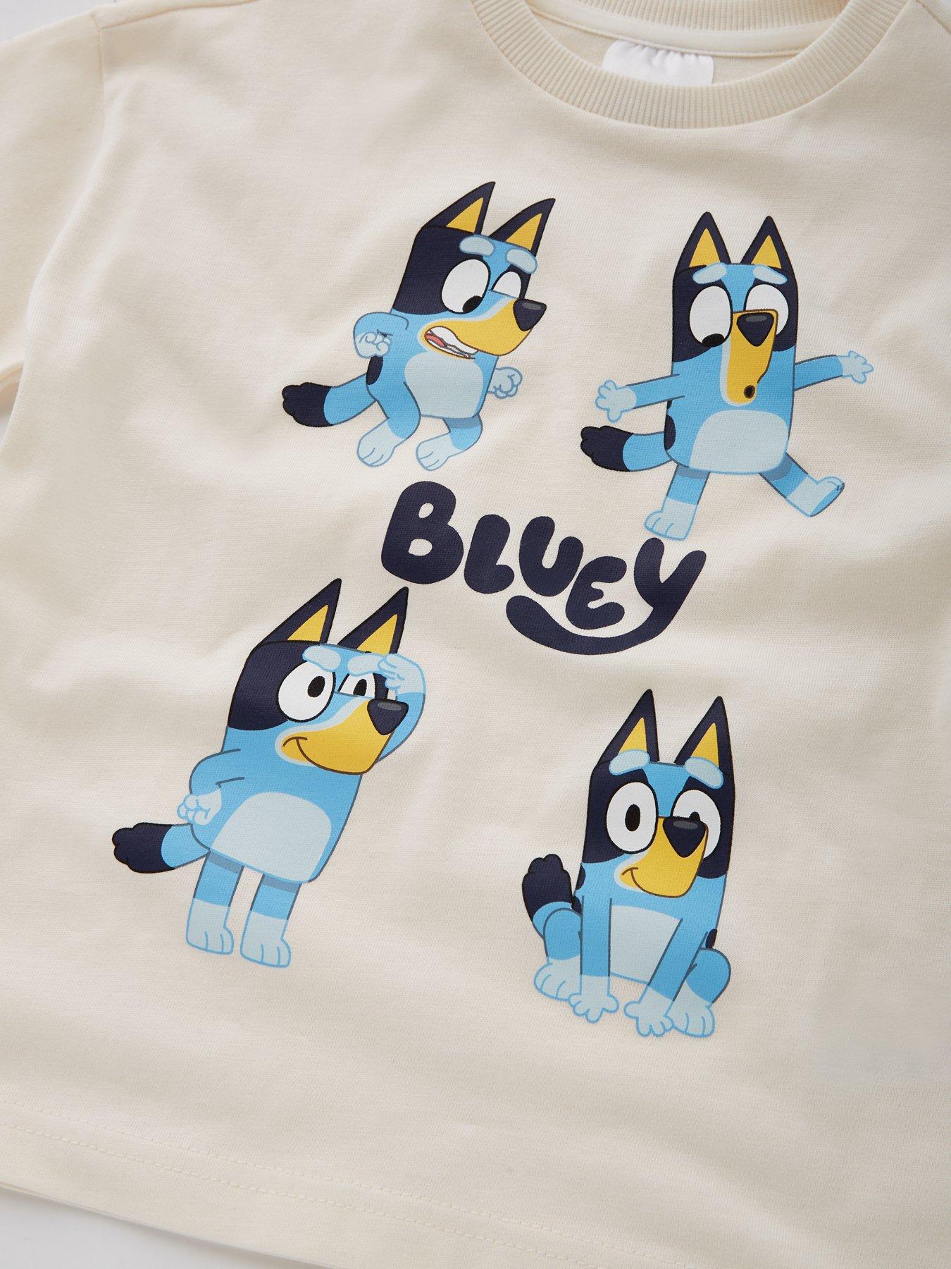 Bluey Relaxed T-Shirt - Off White | Very