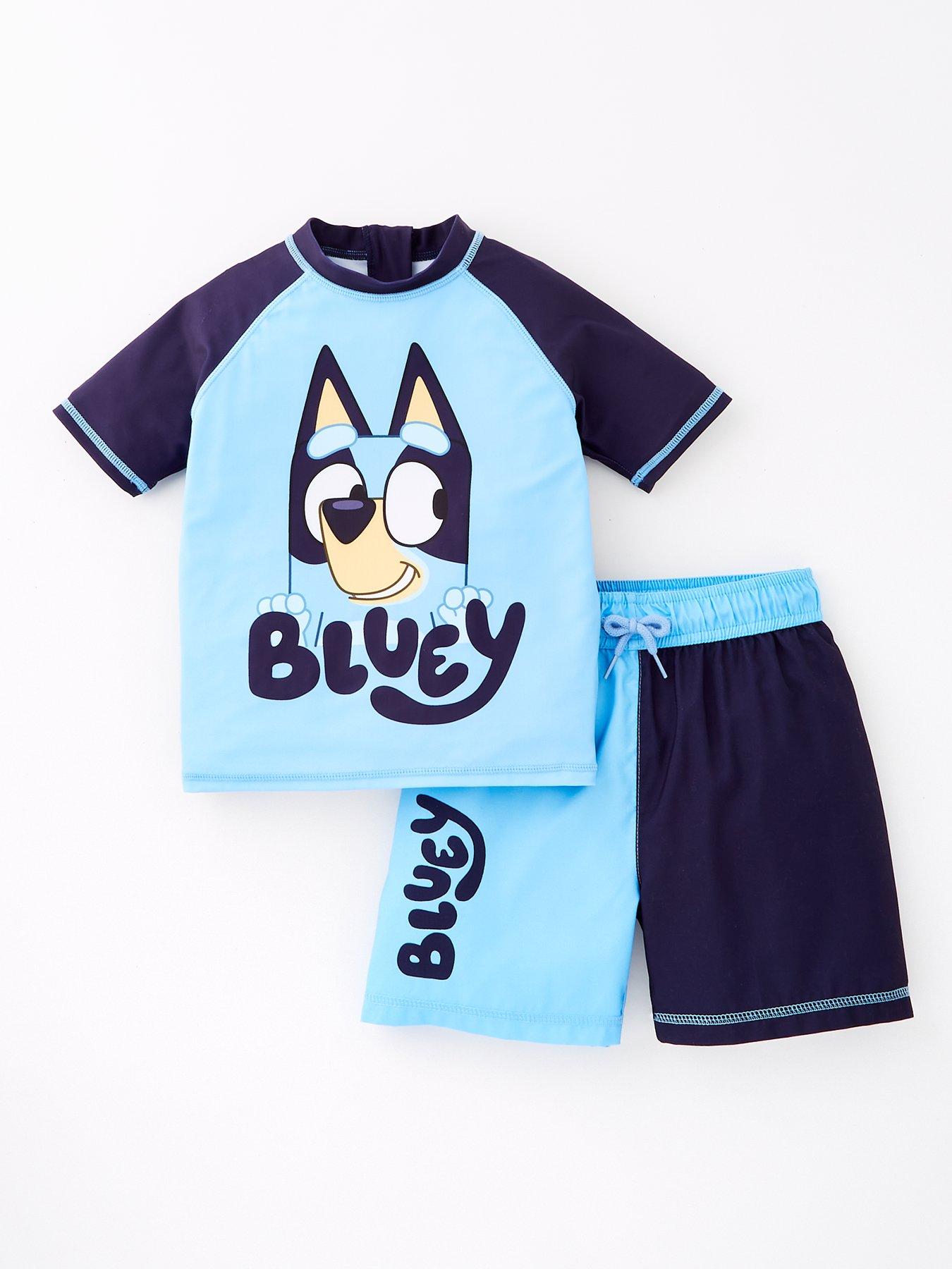 Bluey 2 Piece Swim Set - Blue | Very