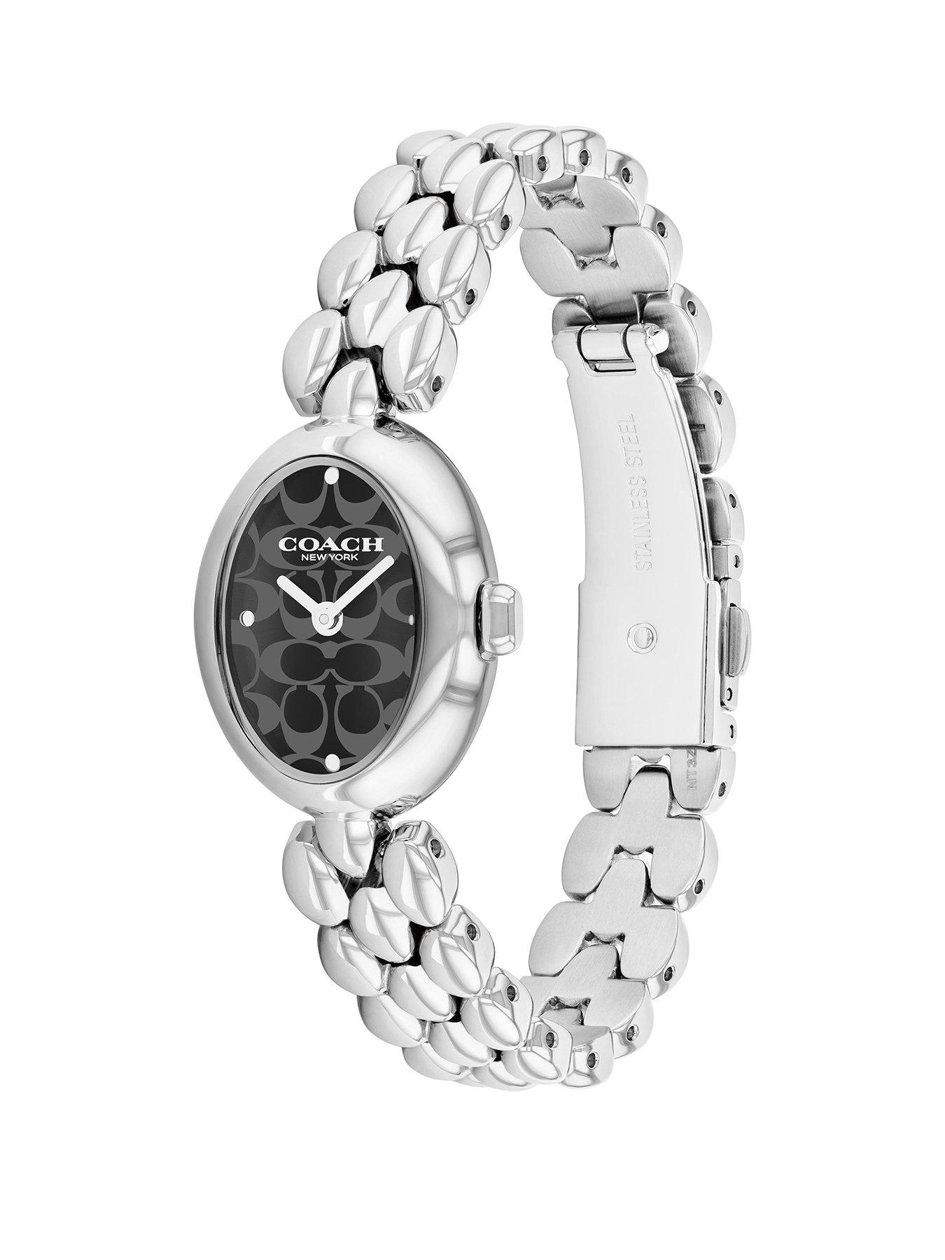 COACH Ladies Sammy 22mm Oval Stainless Steel Watch | Very