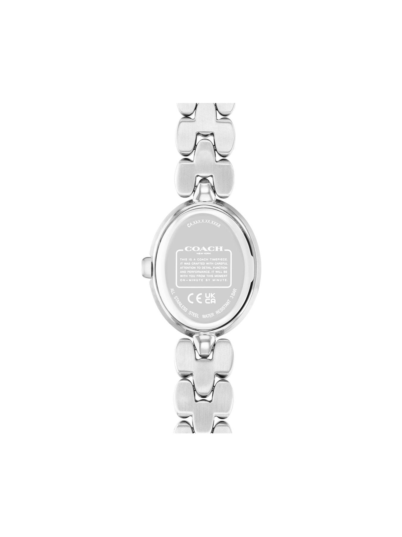 COACH Ladies Sammy 22mm Oval Stainless Steel Watch | Very