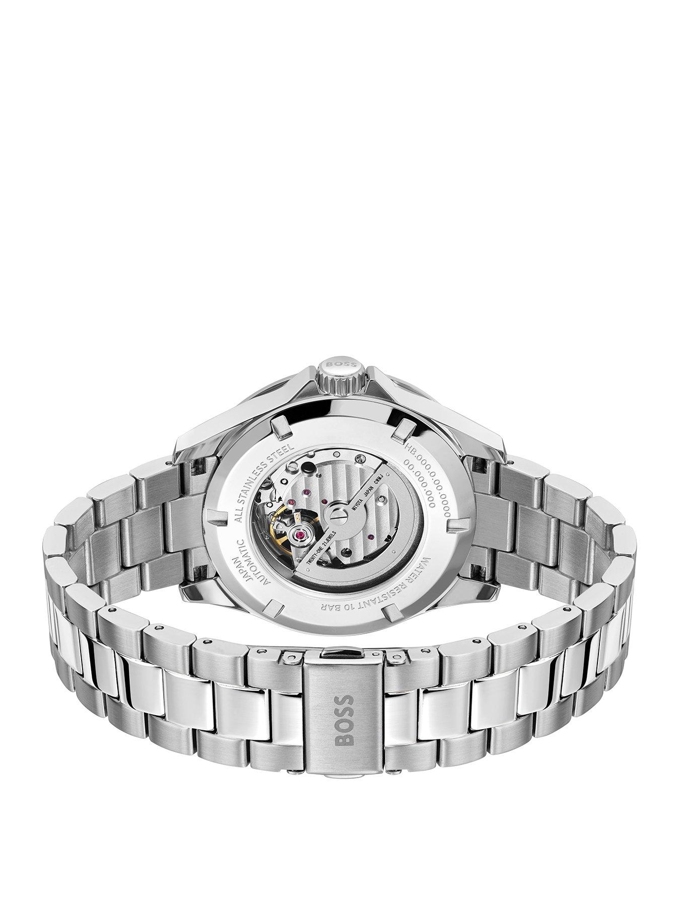 BOSS Gents Automatic Troper Watch with Black Dial | Very