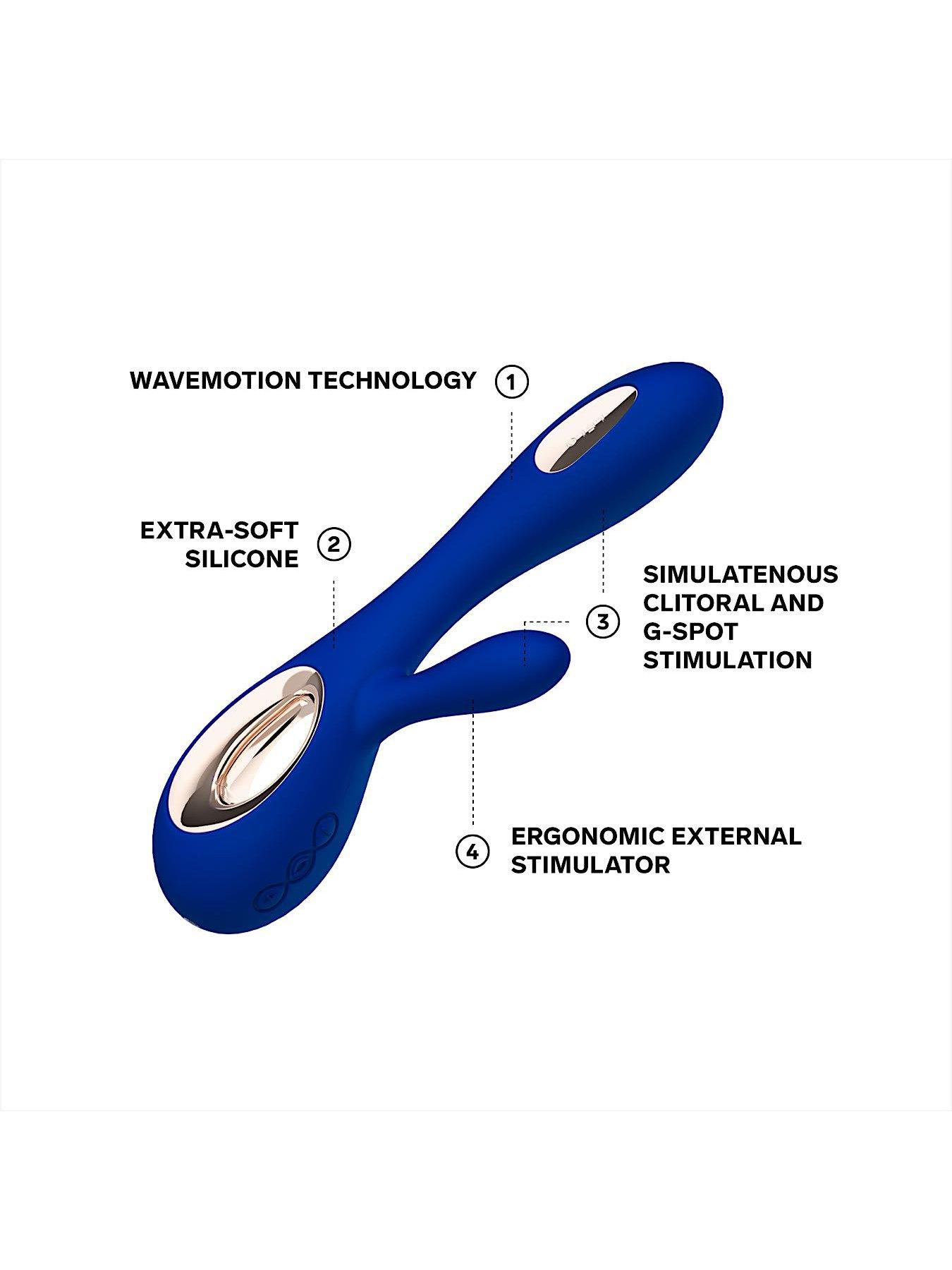 Lelo Soraya Wave - Luxurious Rabbit Massager, G-spot and Clitoral ...