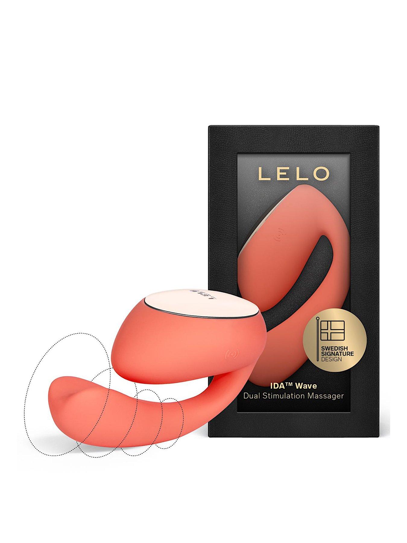 Lelo IDA Wave - Dual Stimulation Massager (Coral) | Very