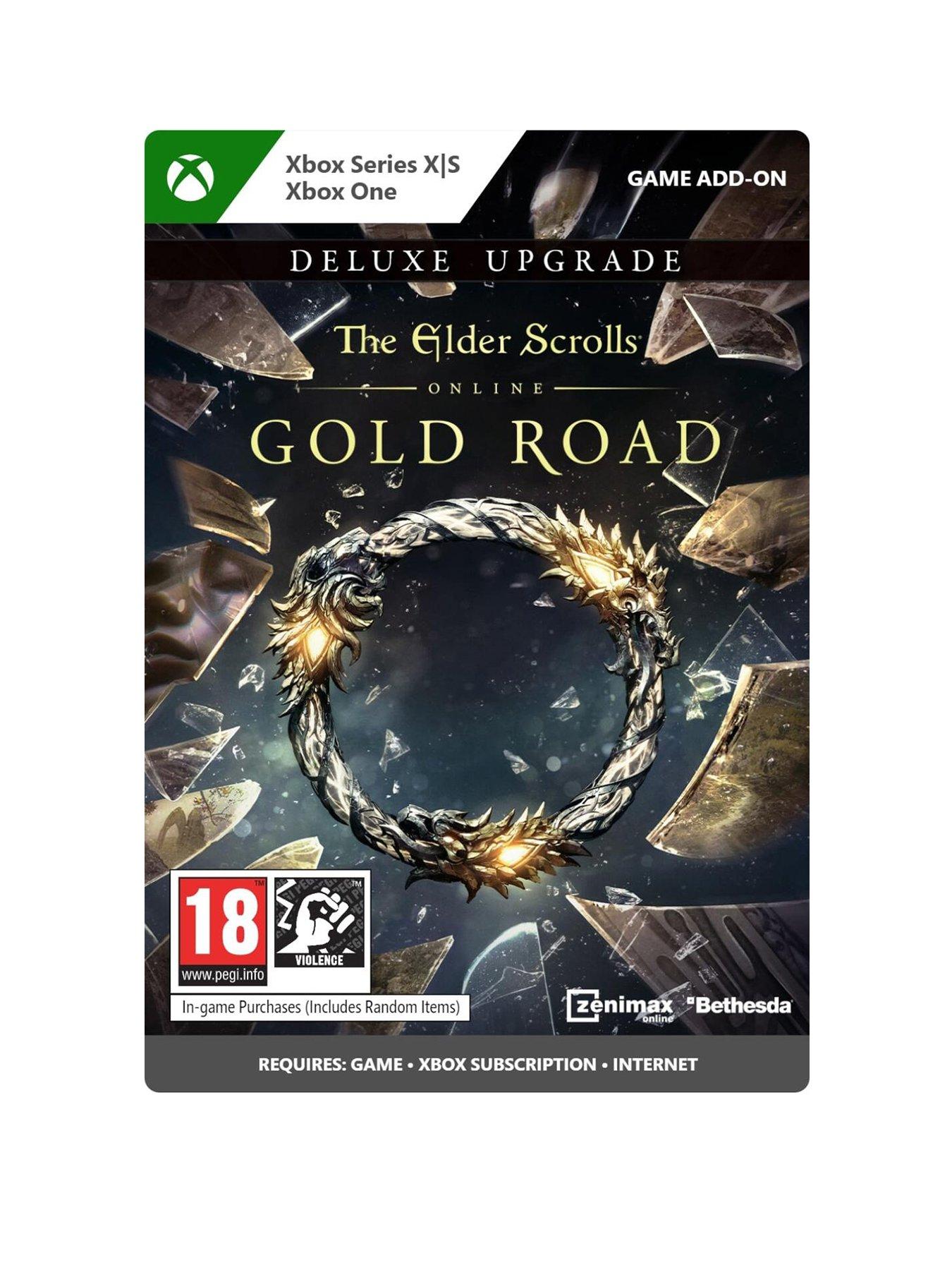 Xbox The Elder Scrolls Online Deluxe Upgrade: Gold Road (Digital ...
