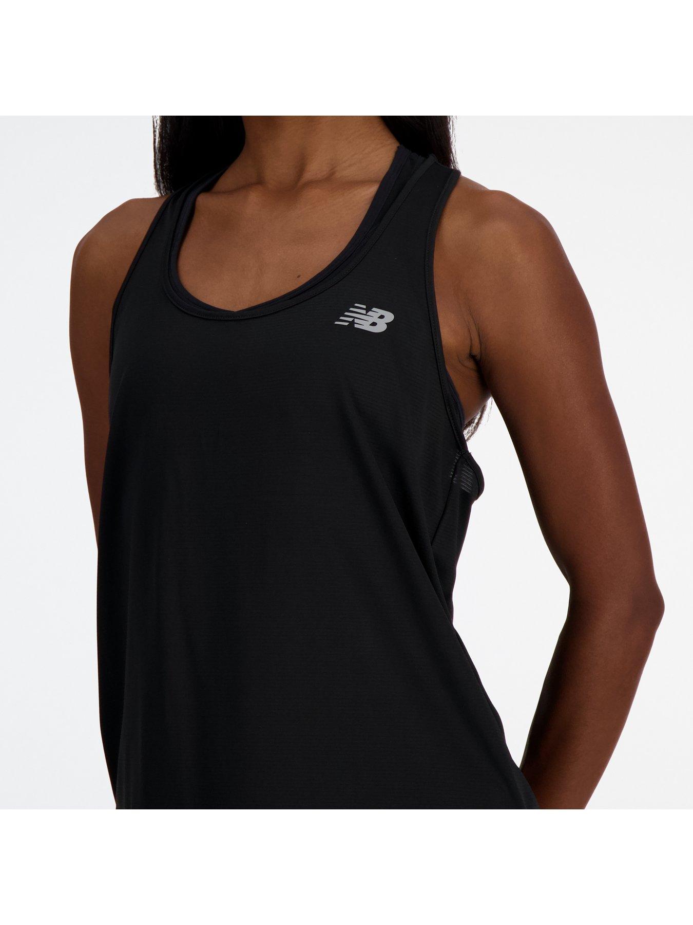 New Balance Womens Running Sport Essentials Tank - Black | Very