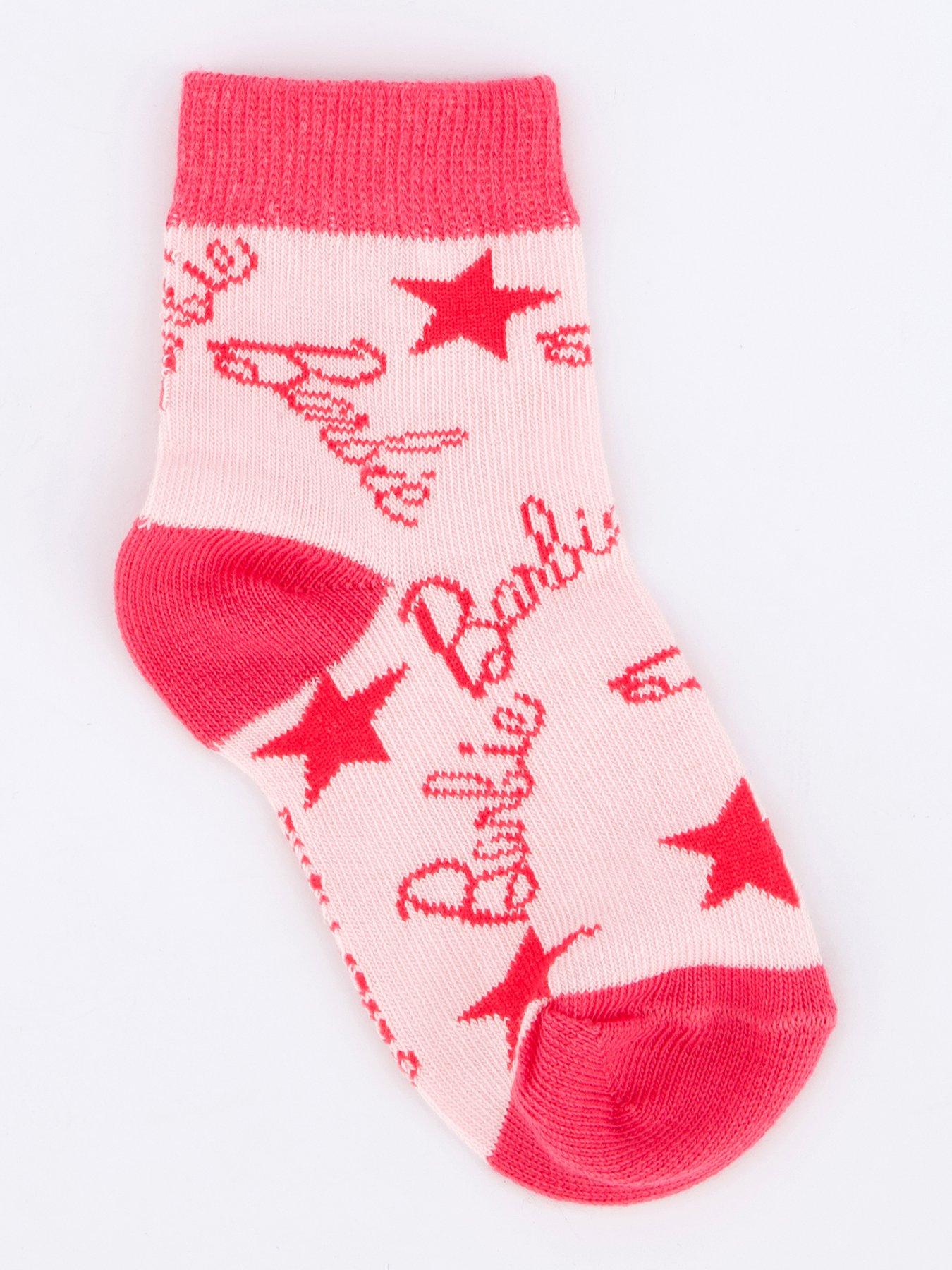 Barbie 3 Pack Socks | Very