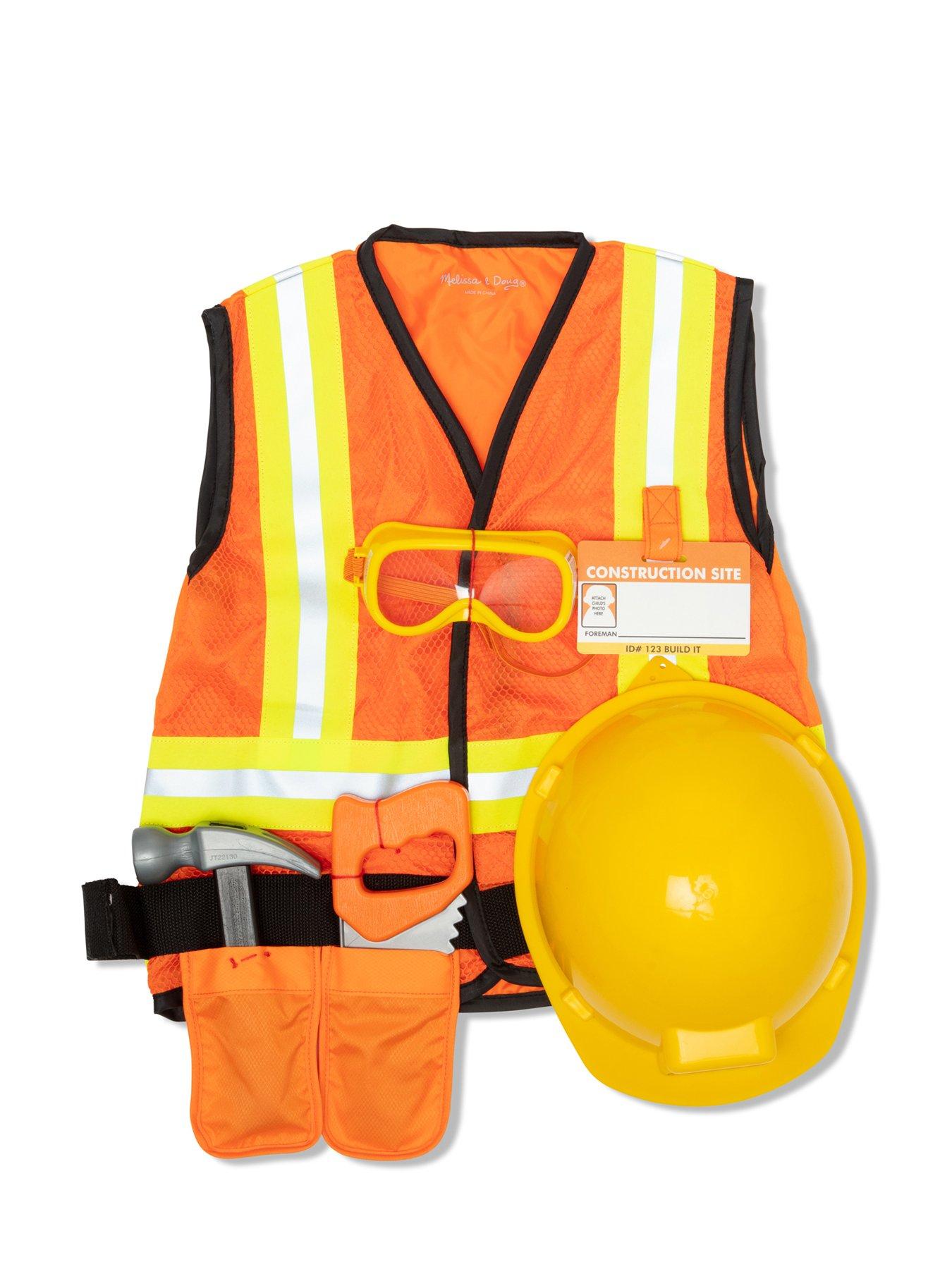 Melissa Doug Construction Worker Role Play Set