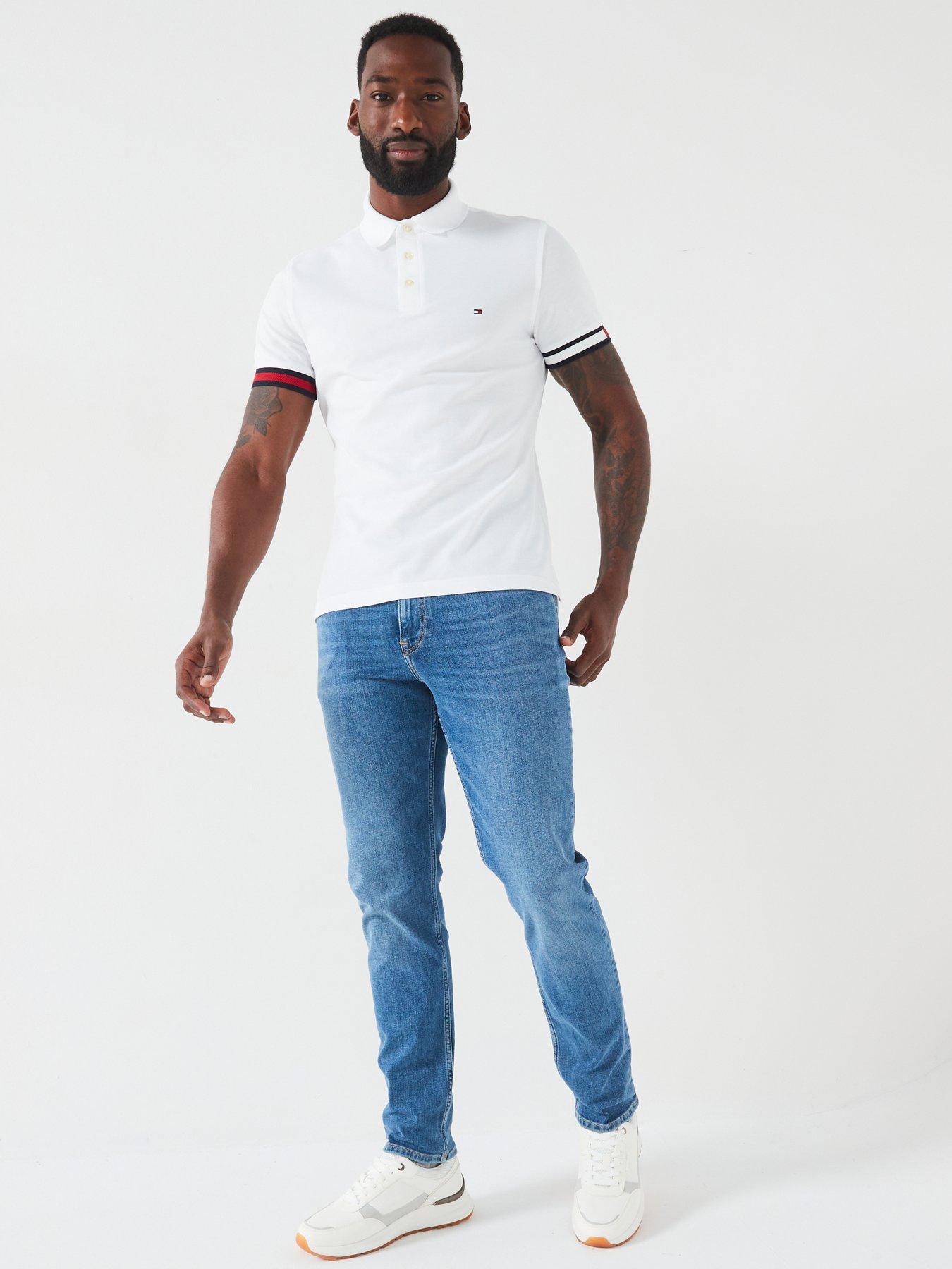 Tommy Hilfiger Denton Stretch Straight Fit Jeans - Light Wash | Very