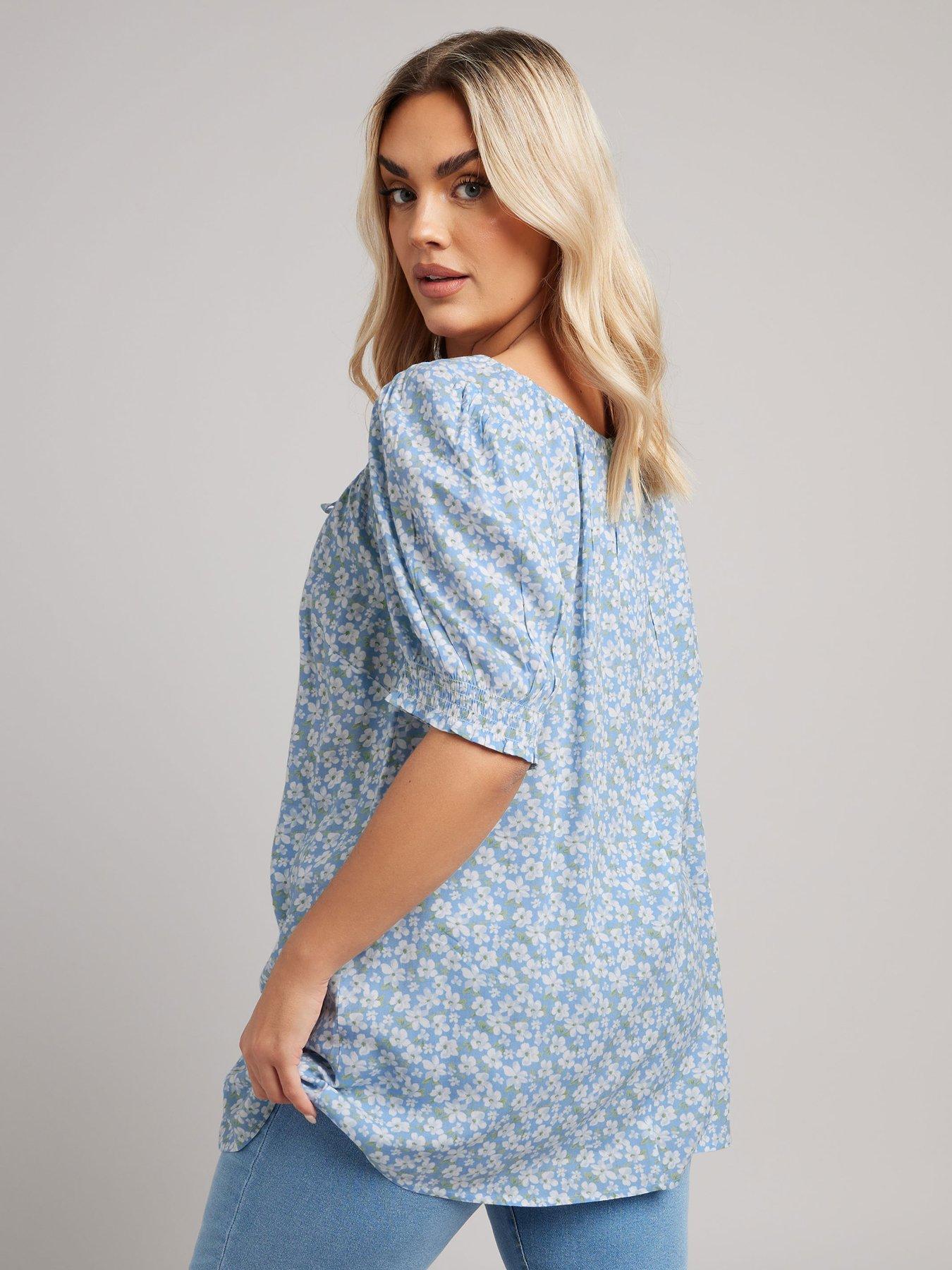 Yours Curve Gypsy Blouse | Very