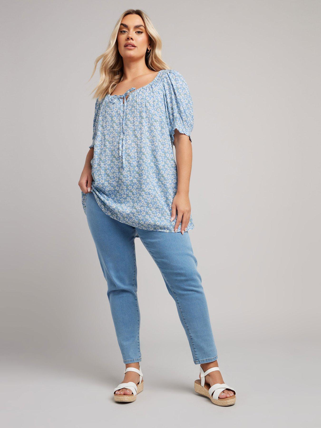 Yours Curve Gypsy Blouse | Very