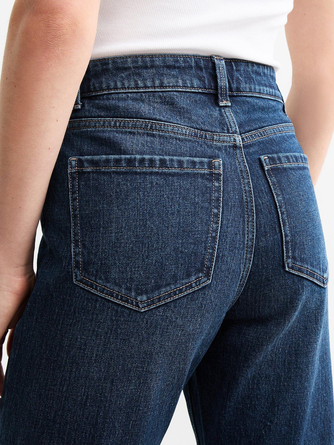 New Look Blue Hannah Straight Leg Jeans | Very