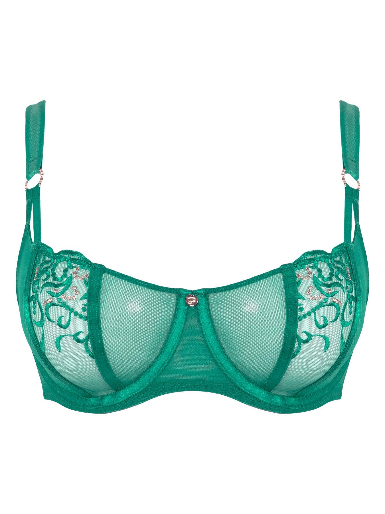 Curvy Kate Scantilly By Curvy Kate Ornate Embroidered Underwired Non ...