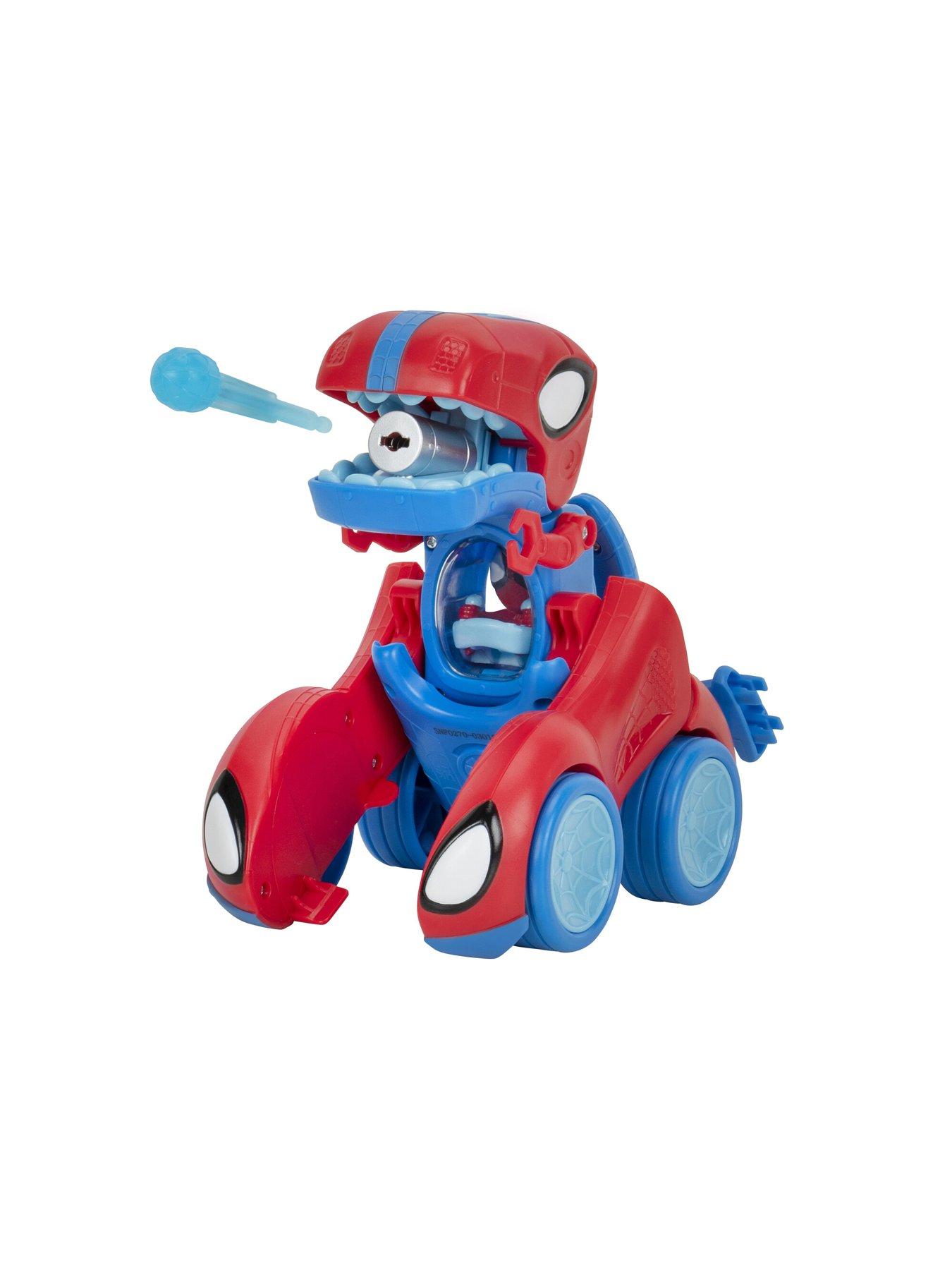 Spiderman MARVEL Spidey and His Amazing Friends Spidey-Rex Racer - 8 ...