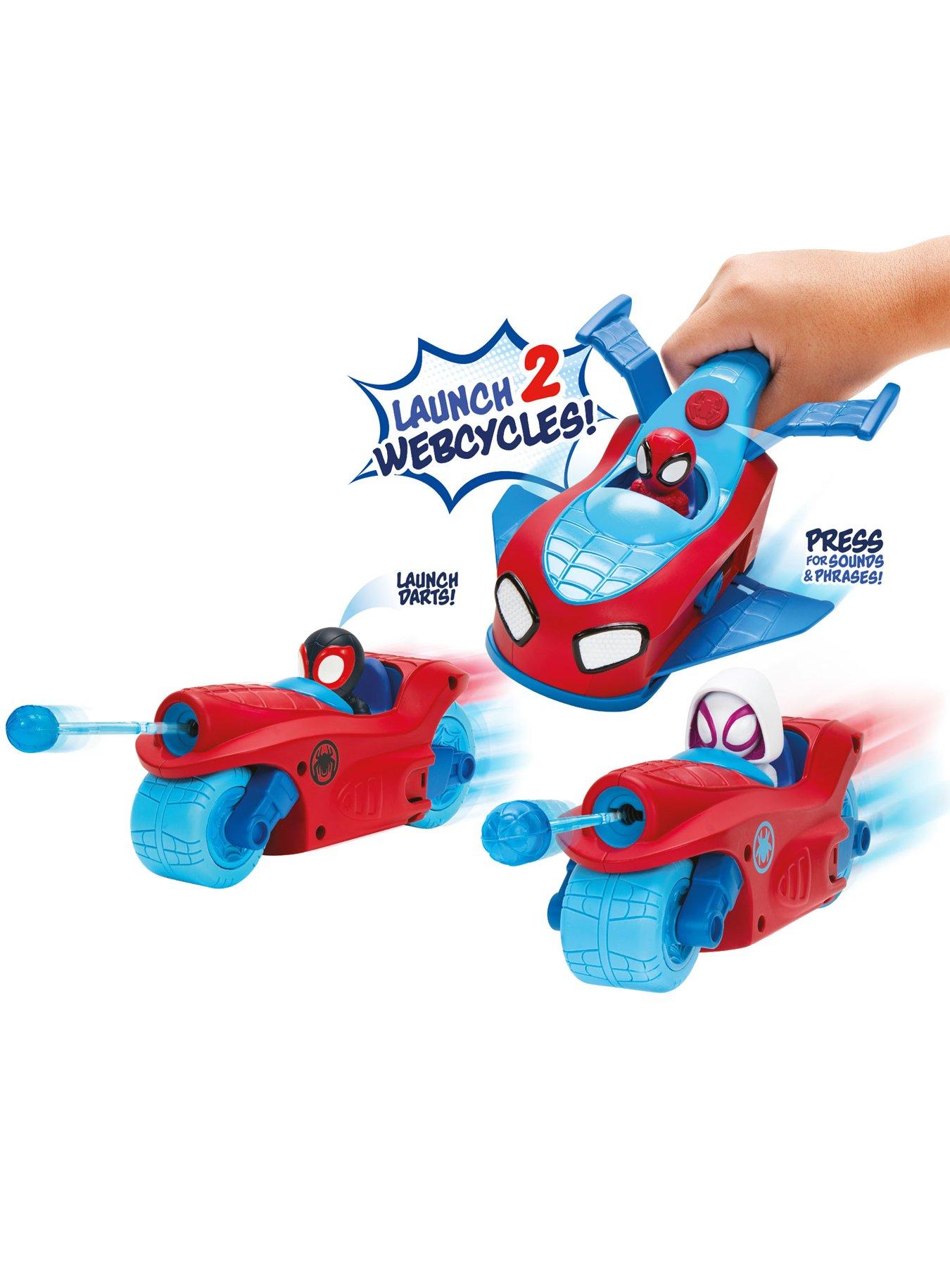 Spiderman MARVEL Spidey and His Amazing Friends Spidey Team Split Racer ...