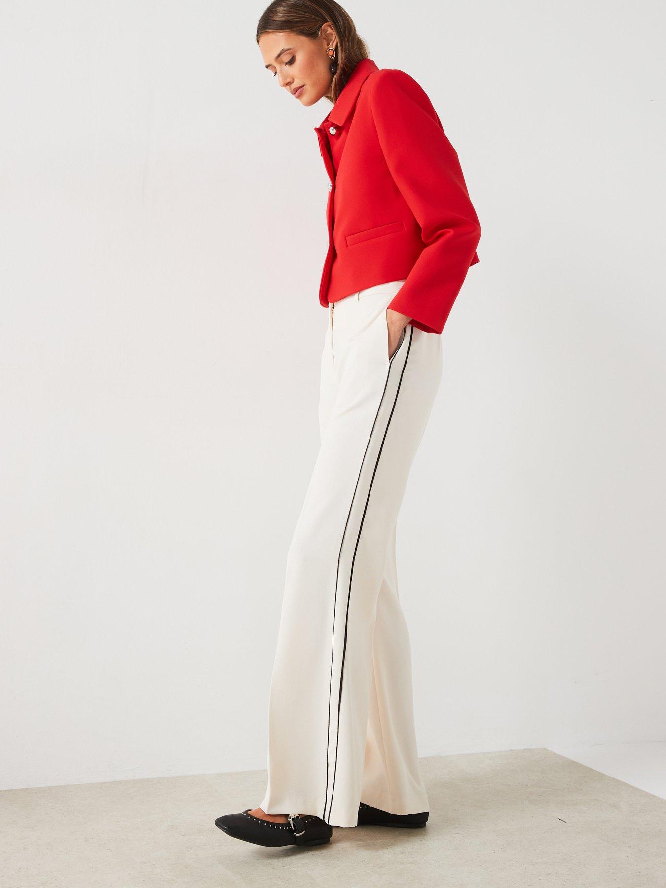 Mango Tailored Collar Jacket - Red | Very